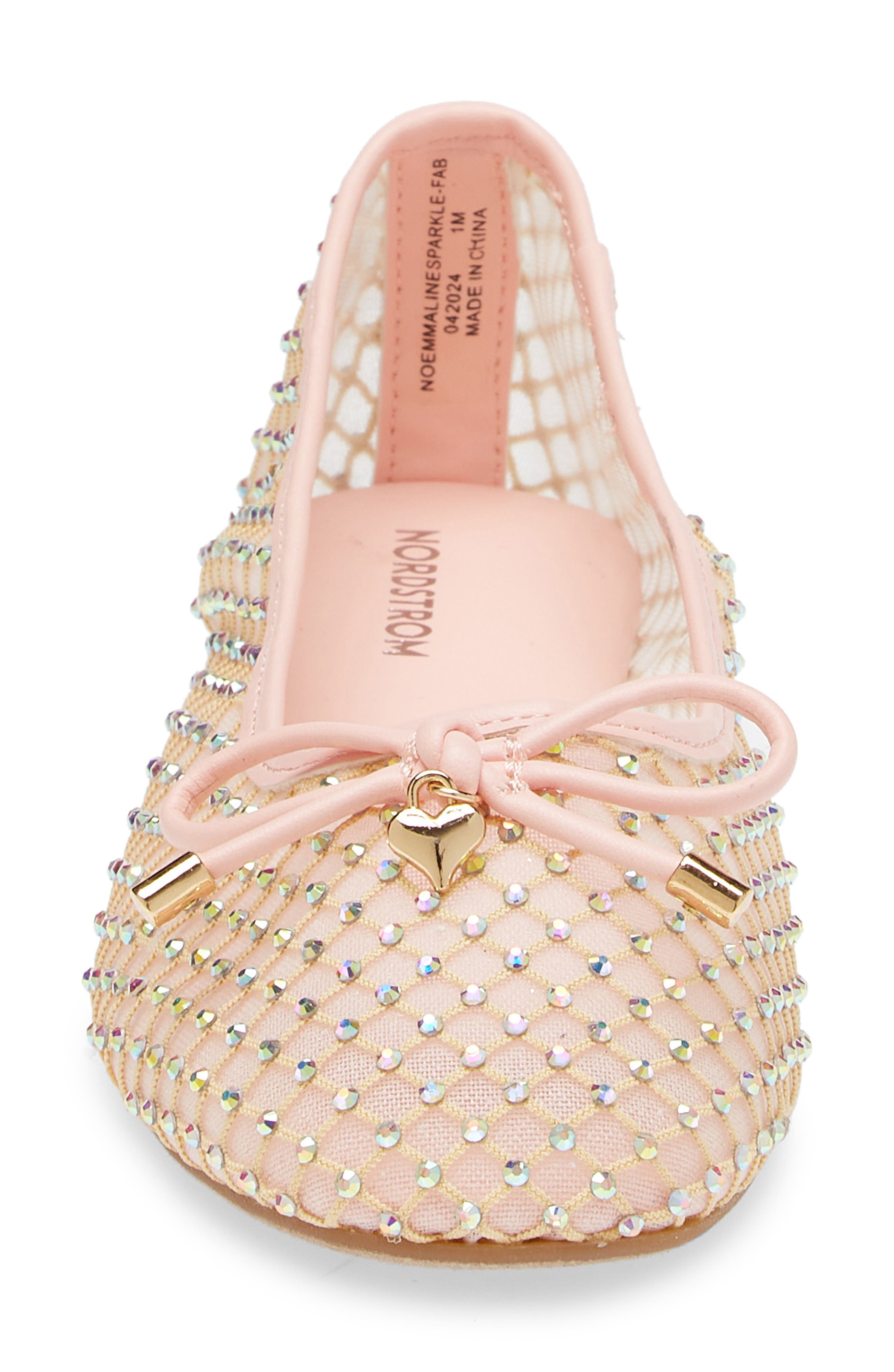 Nordstrom Kids' Emmaline Sparkle Ballet Flat | Nordstromrack