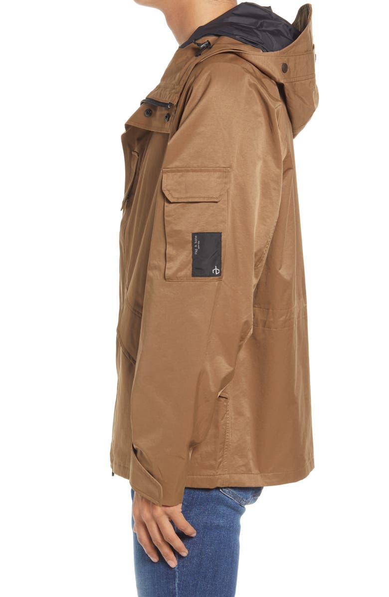 rag & bone Cotton Blend Hooded Shield Jacket | Nordstromrack