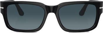 Persol 58mm Polarized Gradient Rectangular Sunglasses | Nordstrom