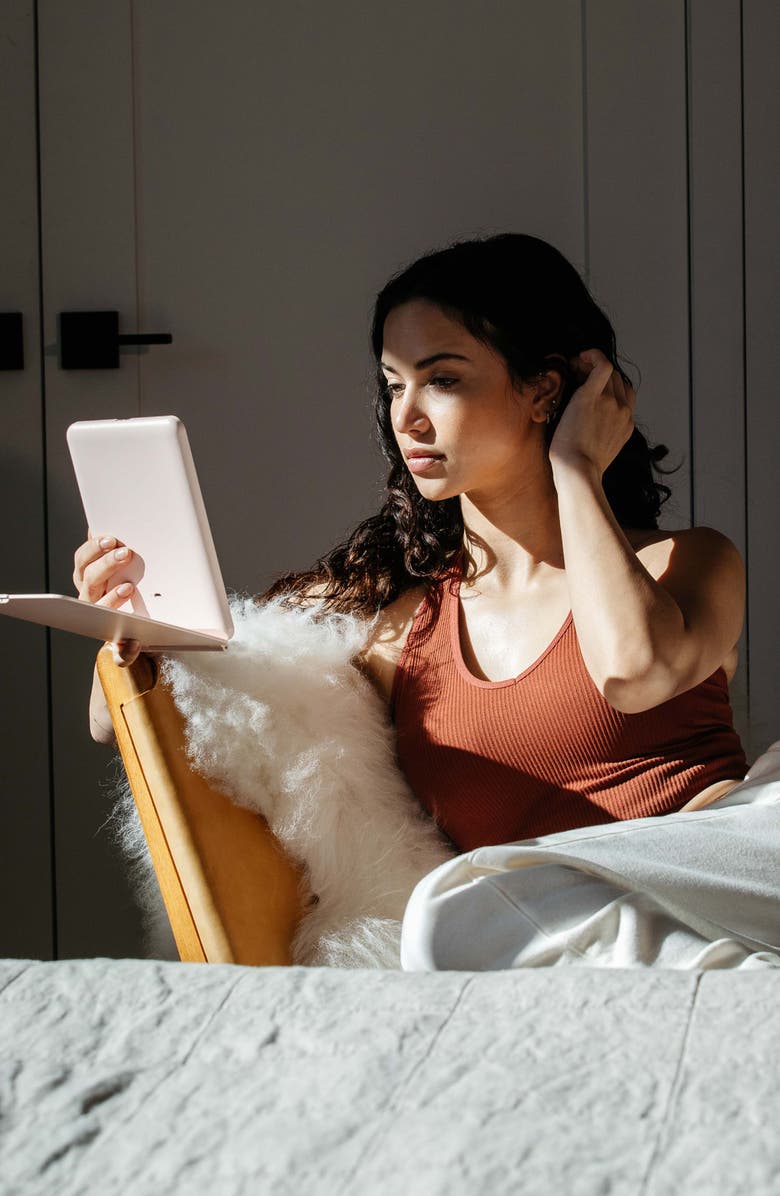 VANITY PLANET Mini Pose LED Mirror On The Go | Nordstrom