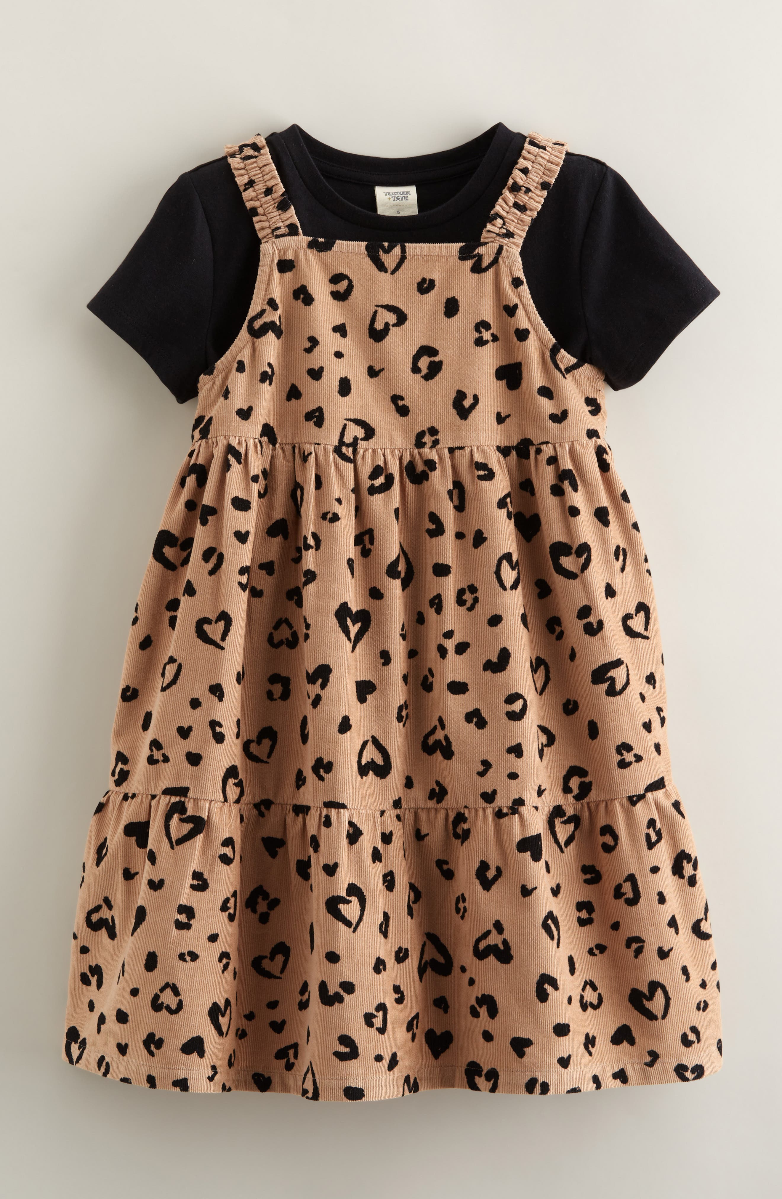 Tucker + Tate Kids' Corduroy Dress & T-Shirt Set | Nordstromrack