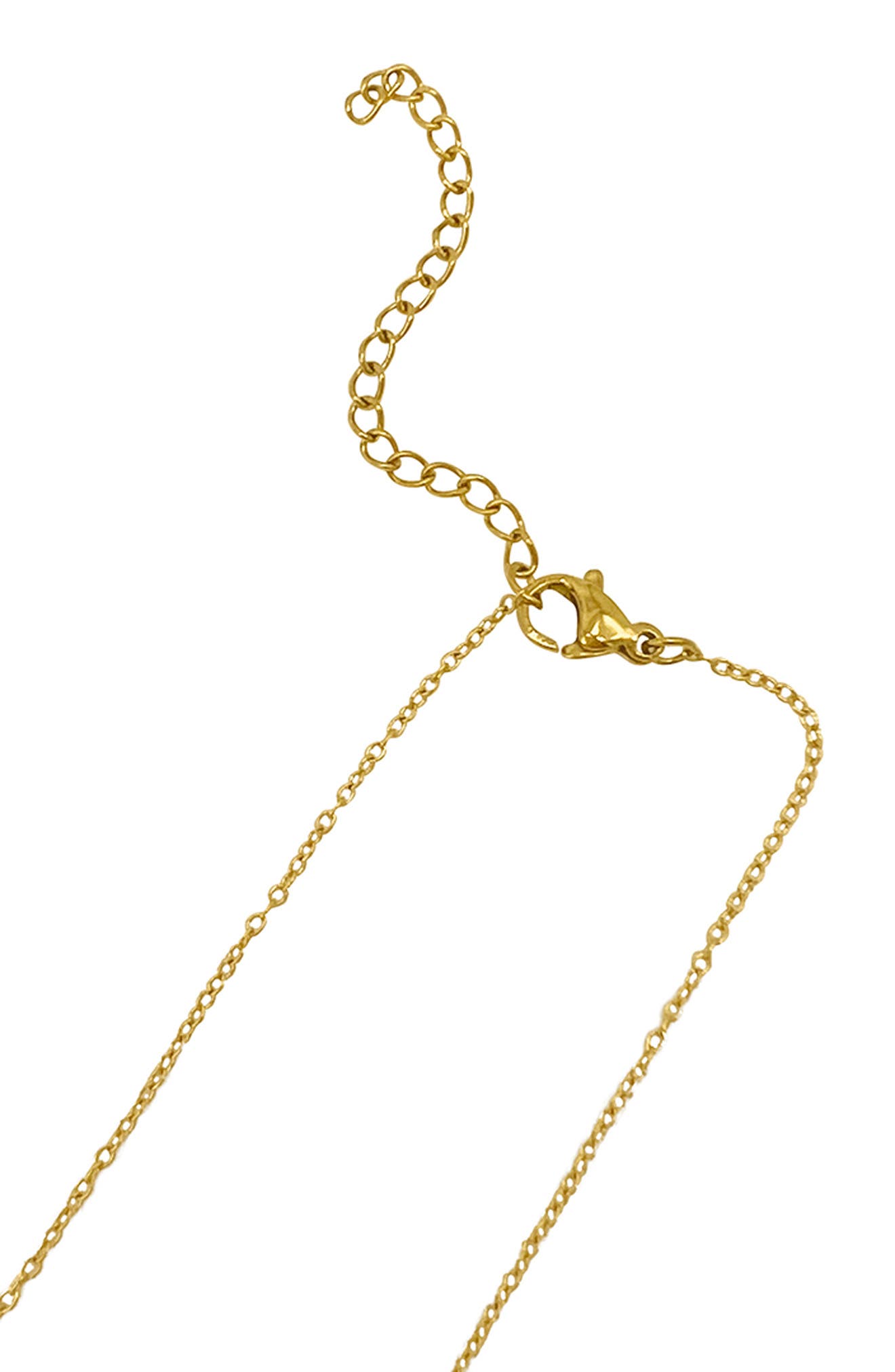 Adornia Water Resistant Boy Mama Script Necklace | Nordstromrack