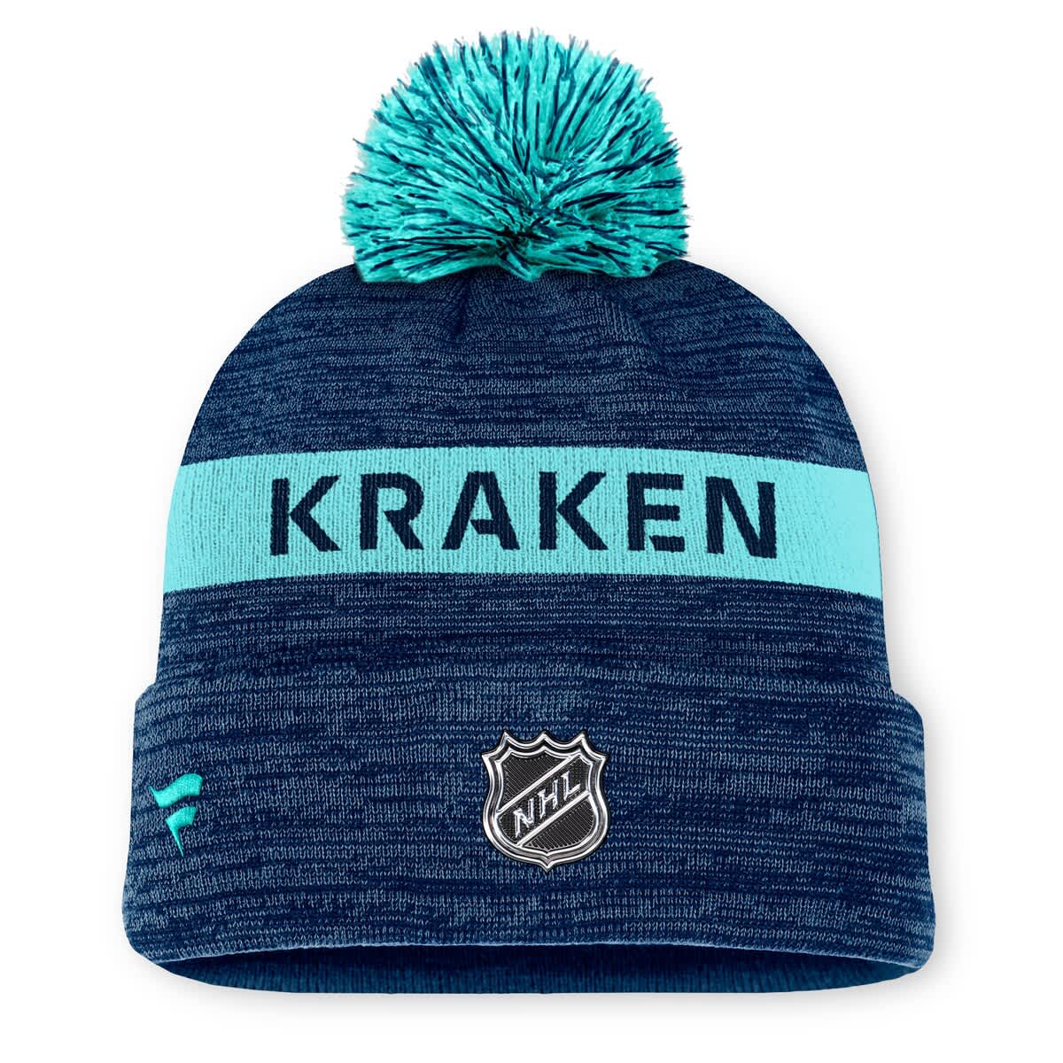 FANATICS Men's Fanatics Deep Sea Blue/Light Blue Seattle Kraken ...