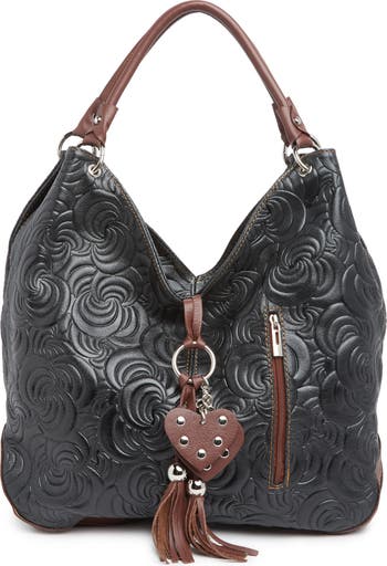 MASSIMO CASTELLO Printed Leather Shoulder Bag | Nordstromrack