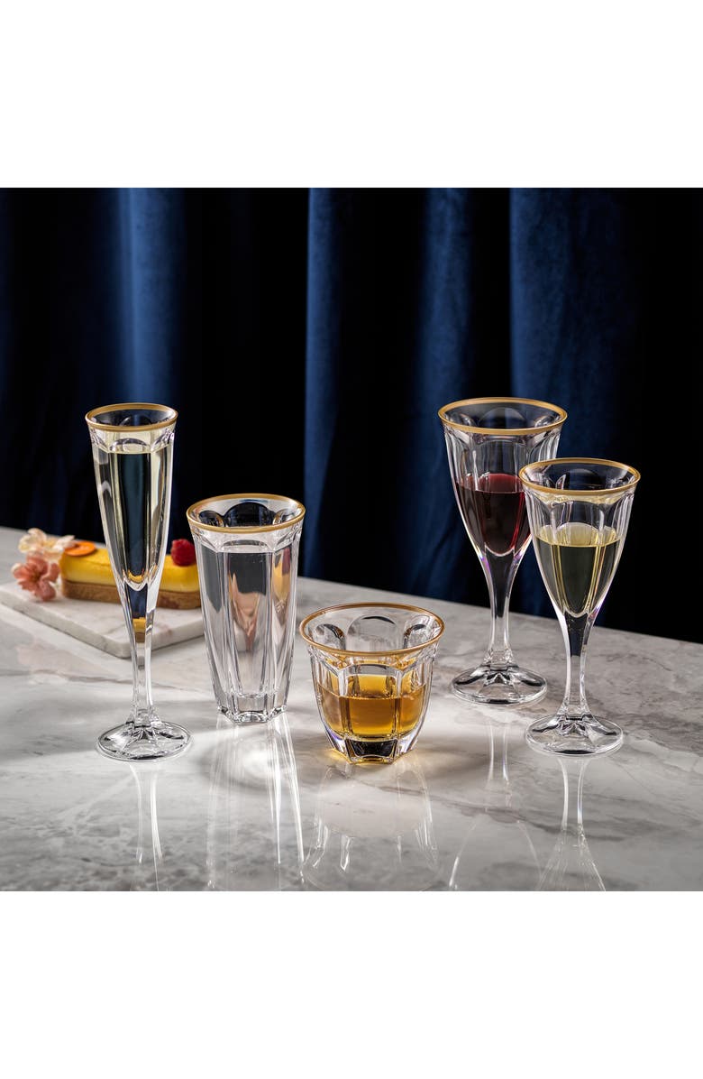 JoyJolt Windsor Crystal Champagne Glass - Set of 2 | Nordstromrack