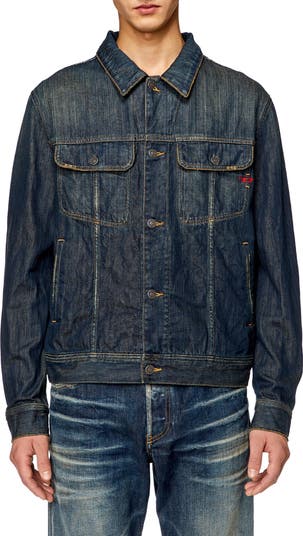 DIESEL® Barcy Denim Trucker Jacket | Nordstrom