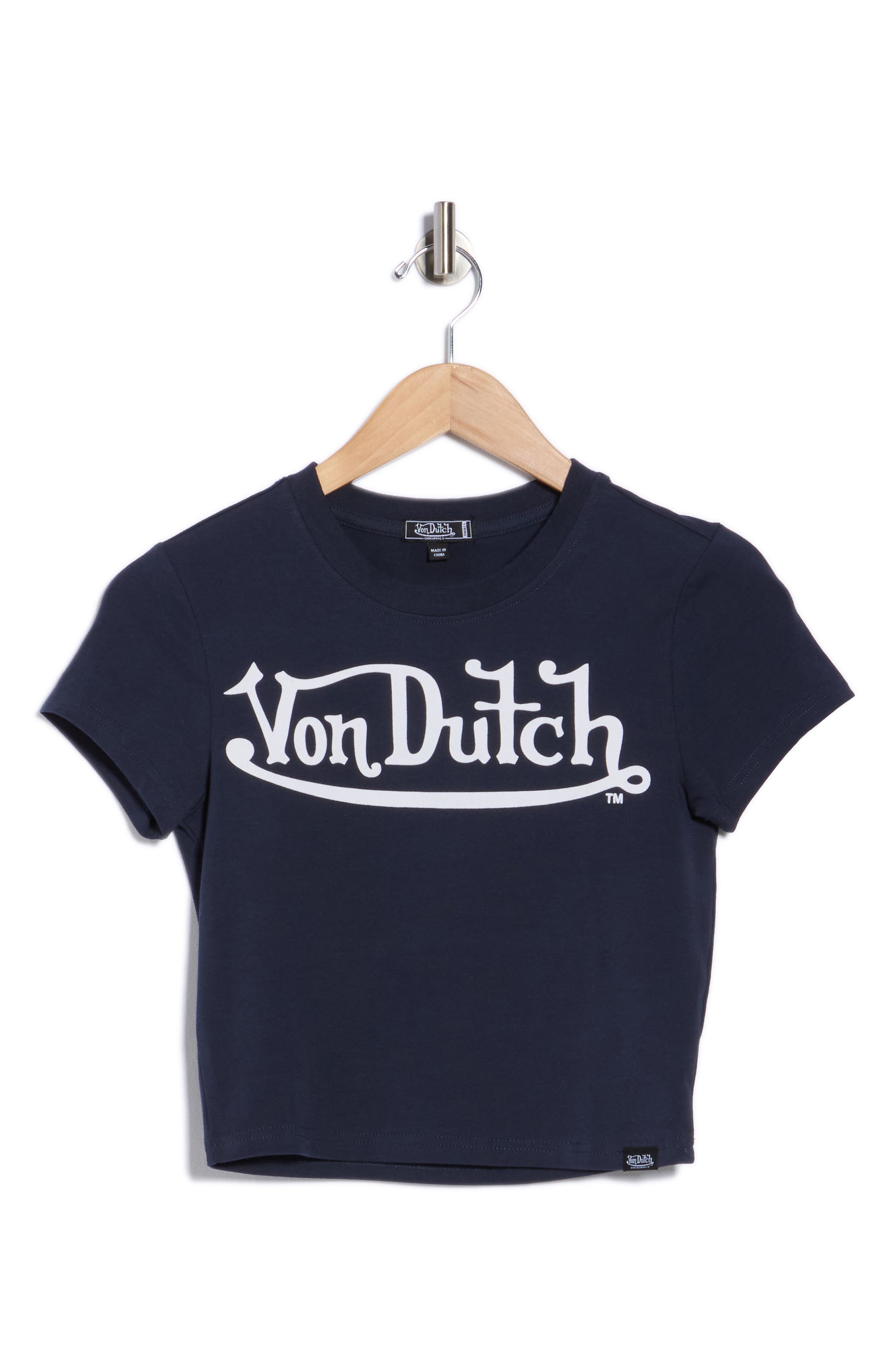 Von Dutch Legendary Logo Baby Tee | Nordstromrack