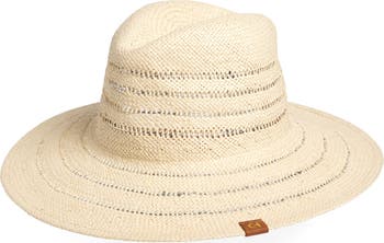 Cole Haan Striped Straw Hat | Nordstromrack