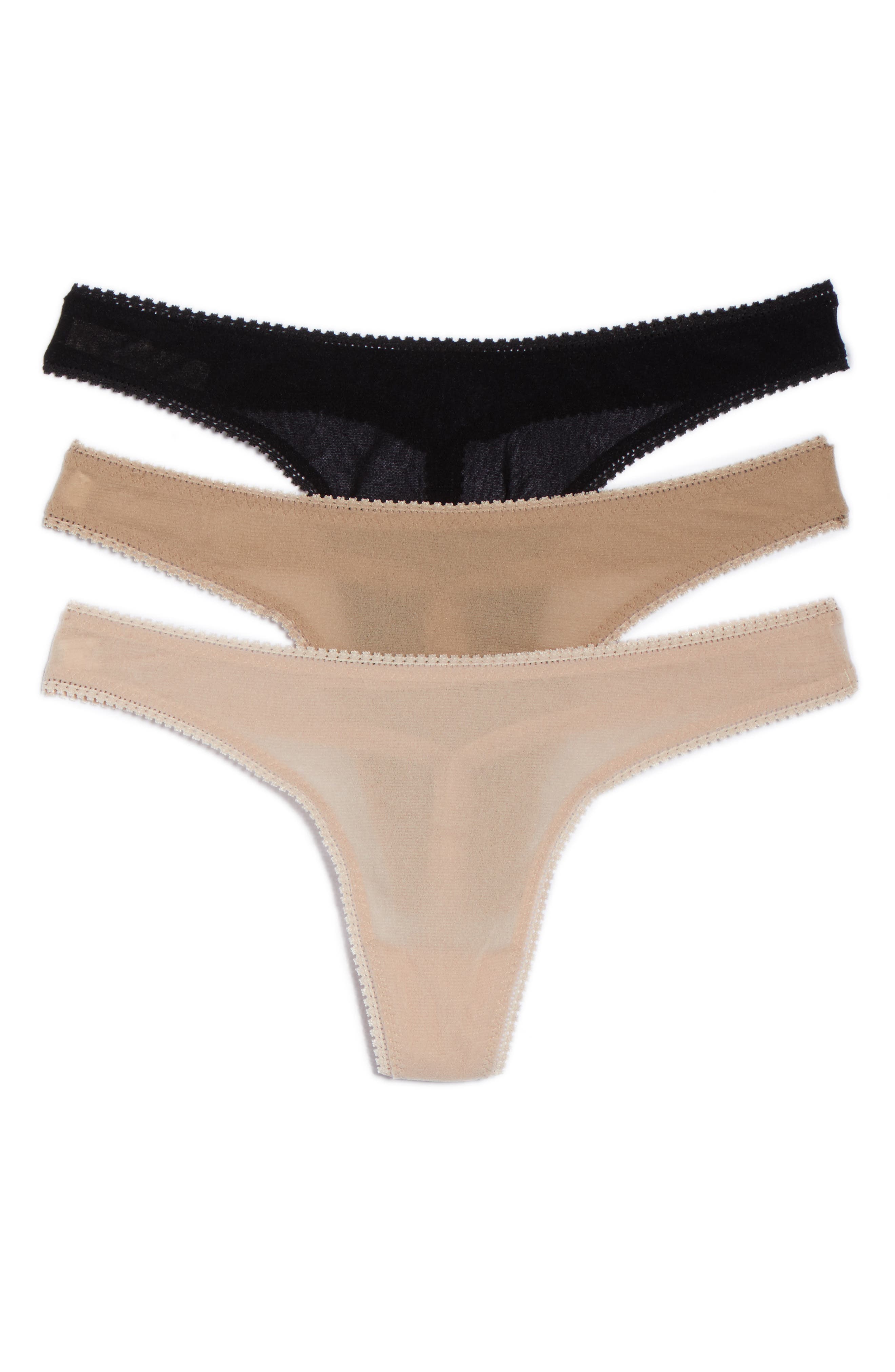On Gossamer 3-Pack Mesh Thongs | Nordstromrack