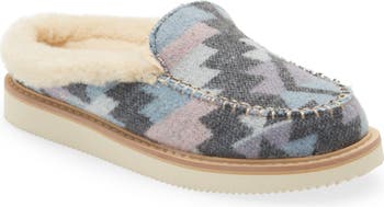 Sanuk Patterned Faux Shearling Slipper (Women) | Nordstrom