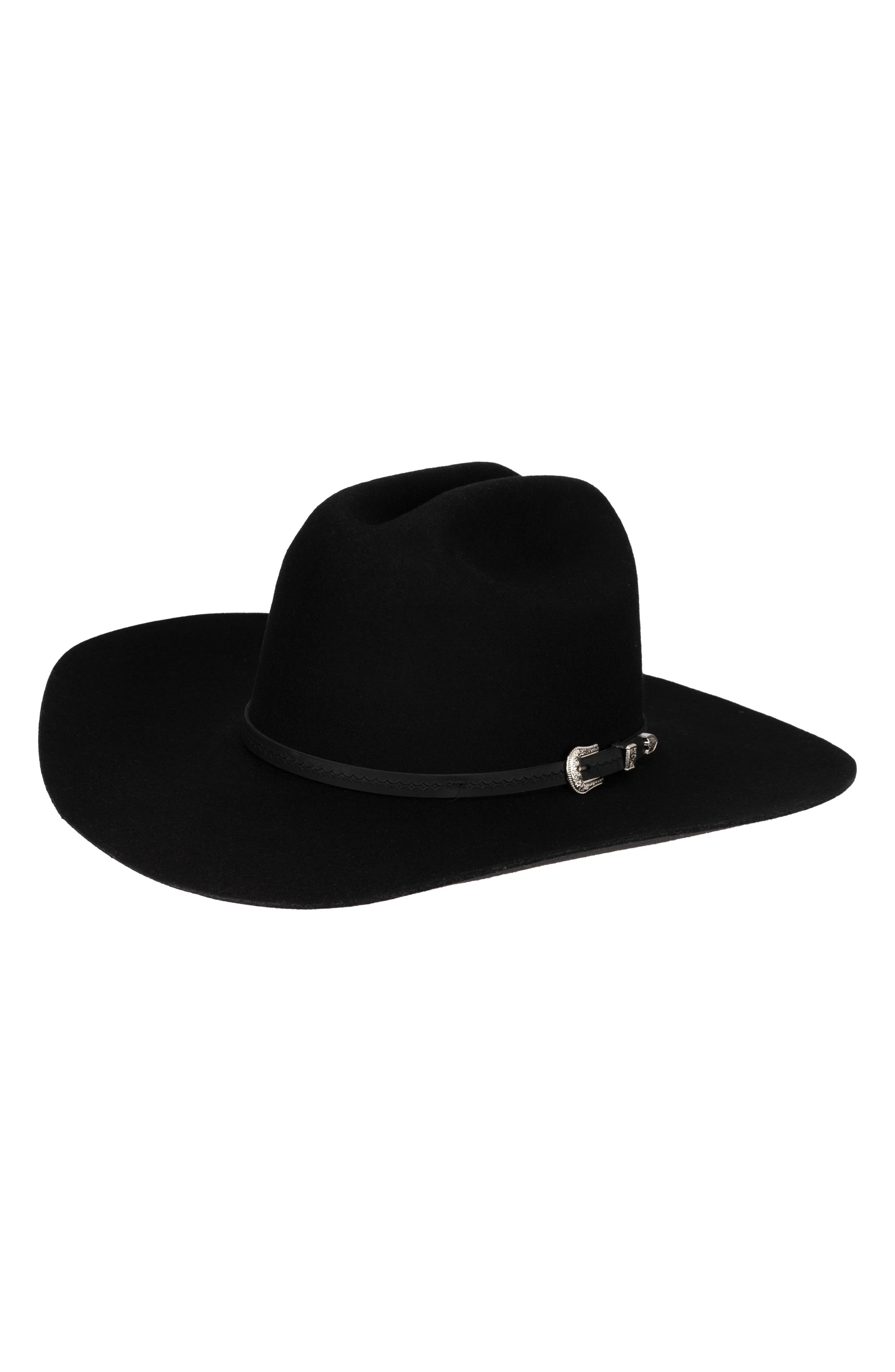 San Diego Hat Western Belt Wool Cowboy Hat | Nordstrom