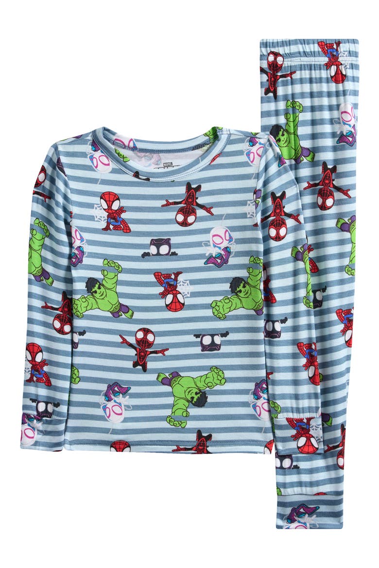 x Marvel Kids' Spidey Two-Piece Pajamas (Men) | Nordstromrack
