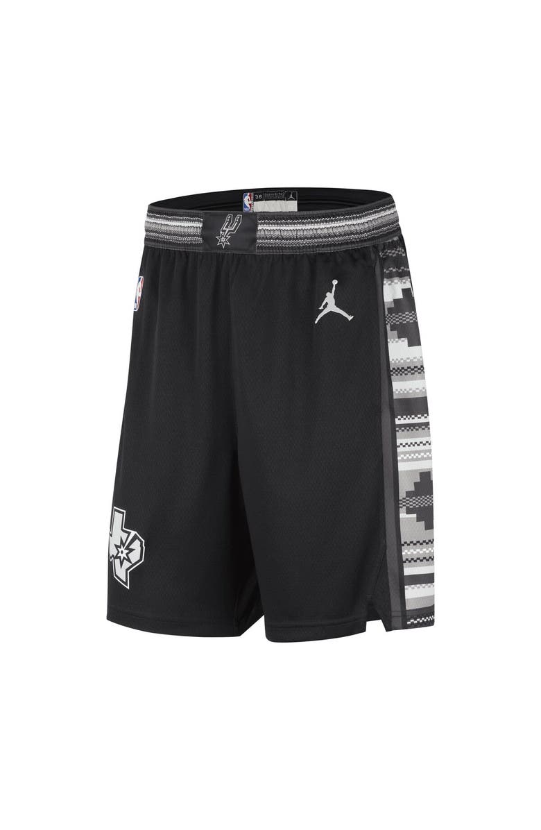 Jordan Brand Men's Jordan Brand Black San Antonio Spurs 2022/2023 ...