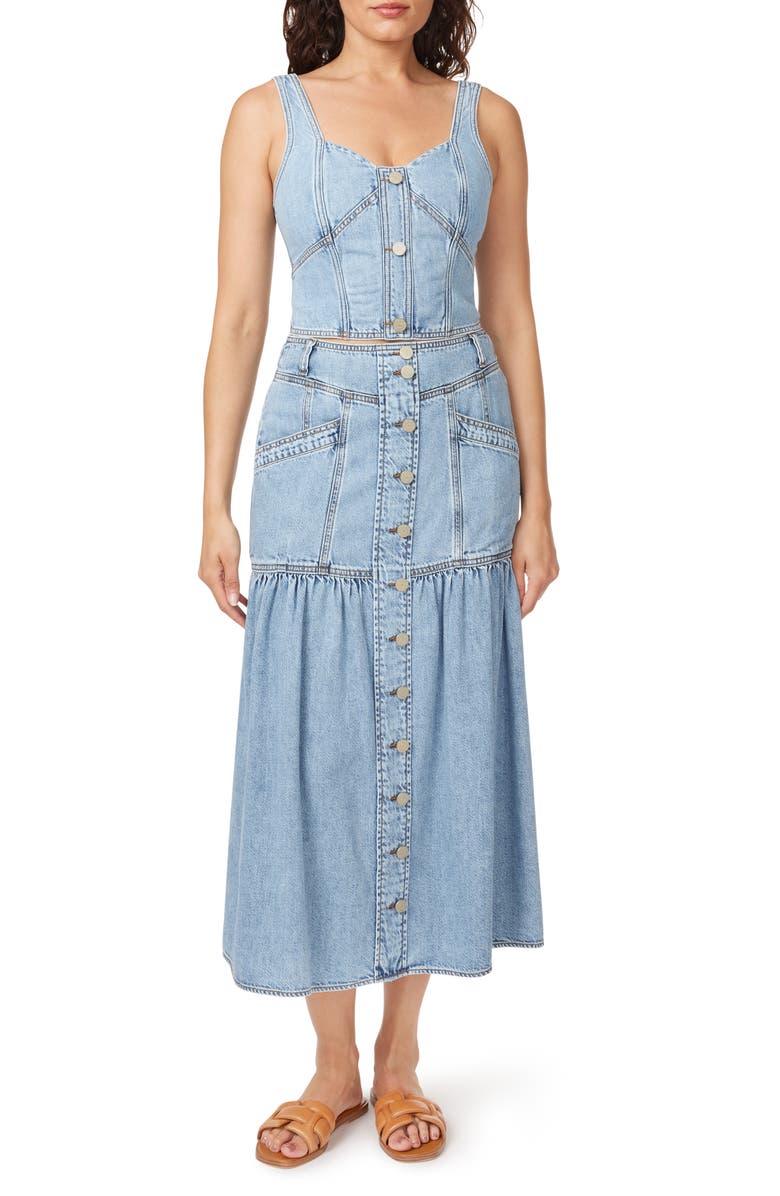 Habitual Button Front Bustier Top | Nordstromrack