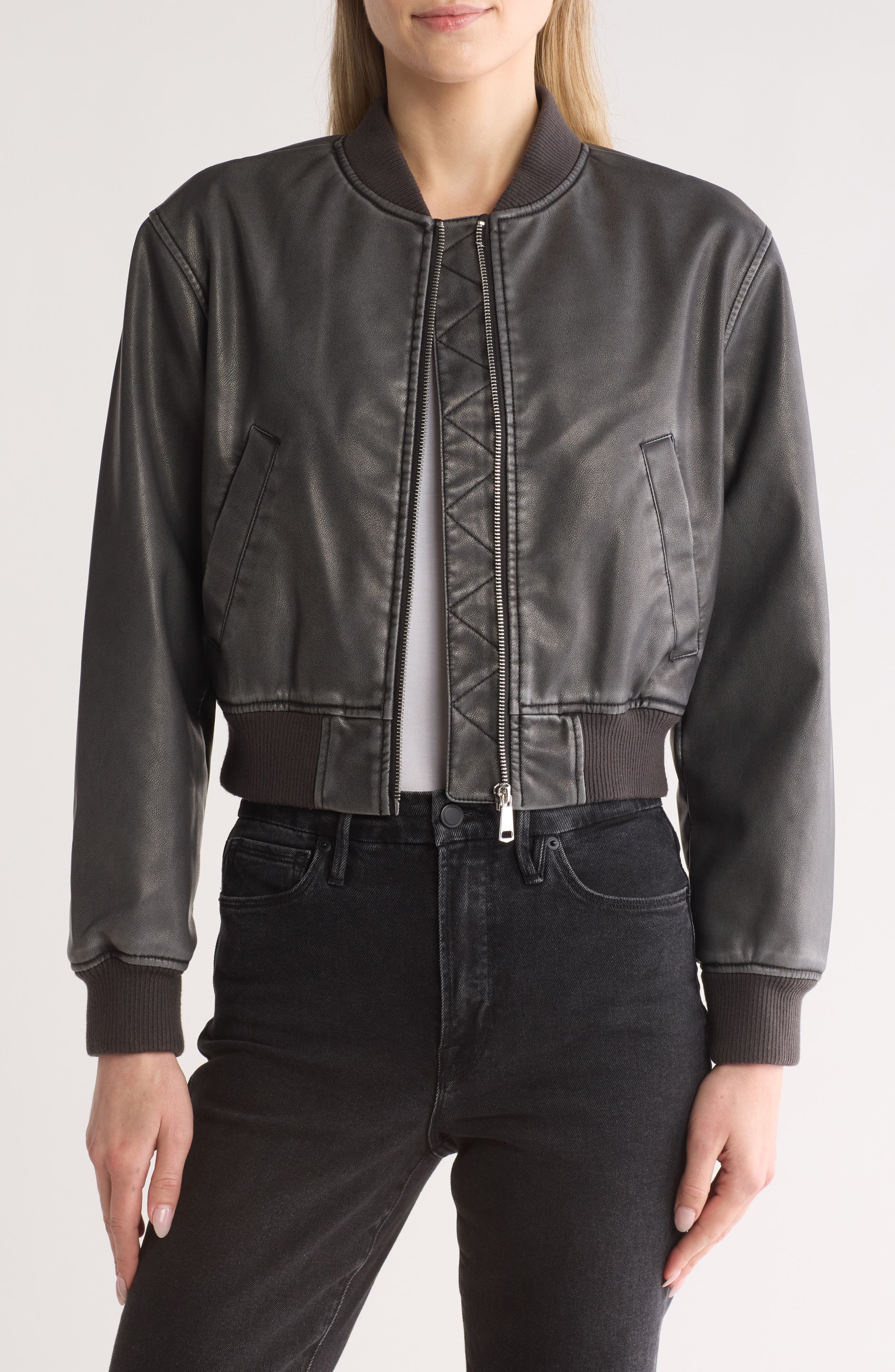 JASON WU Zip Up Bomber Jacket | Nordstromrack