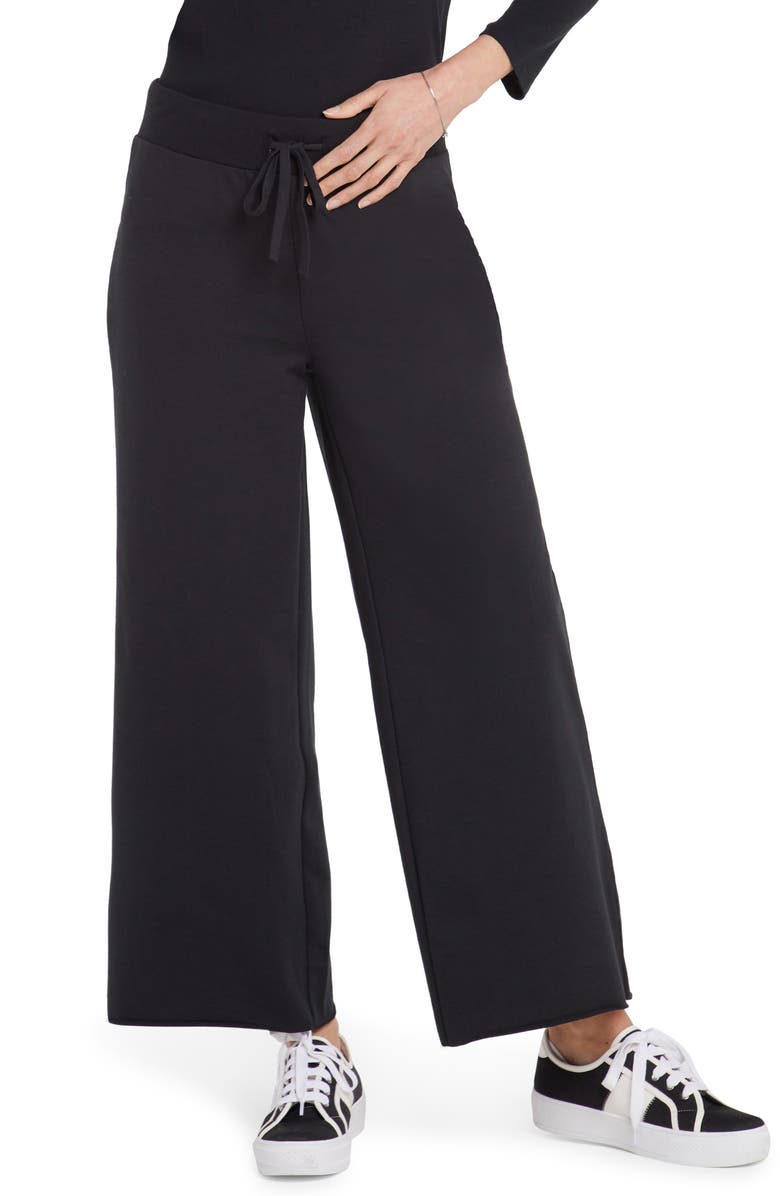 NYDJ French Terry Ankle Wide Leg Sweatpants | Nordstromrack