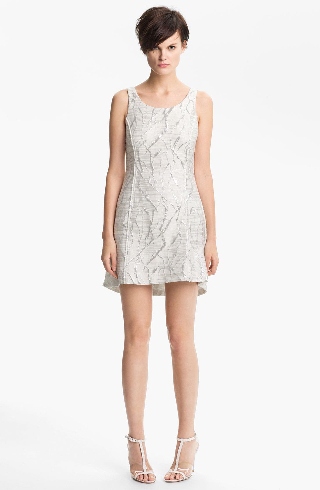 Tracy Reese Metallic Jacquard Frock | Nordstrom
