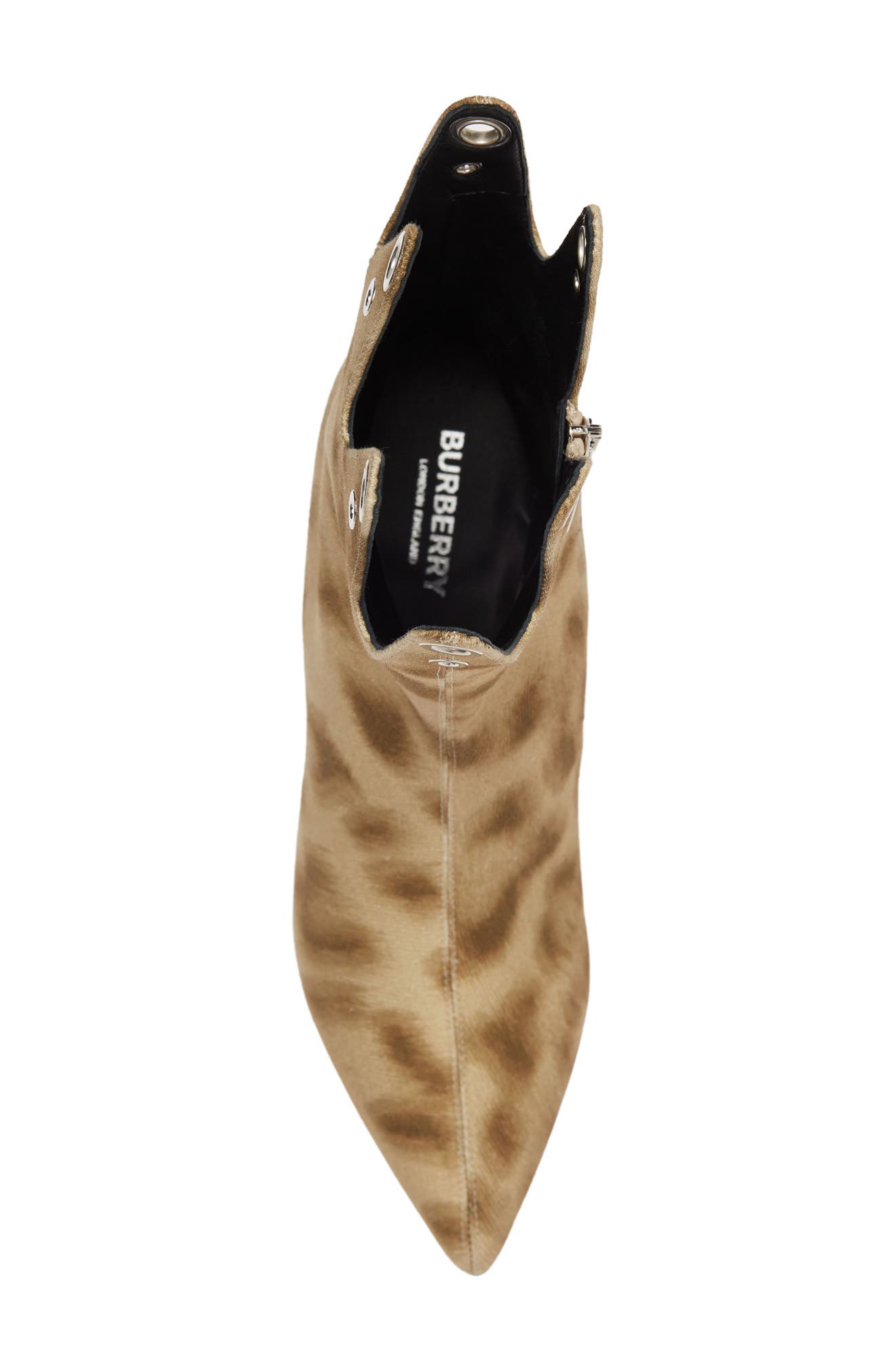 Burberry Leopard Print Grommet Trim Boot | Nordstromrack
