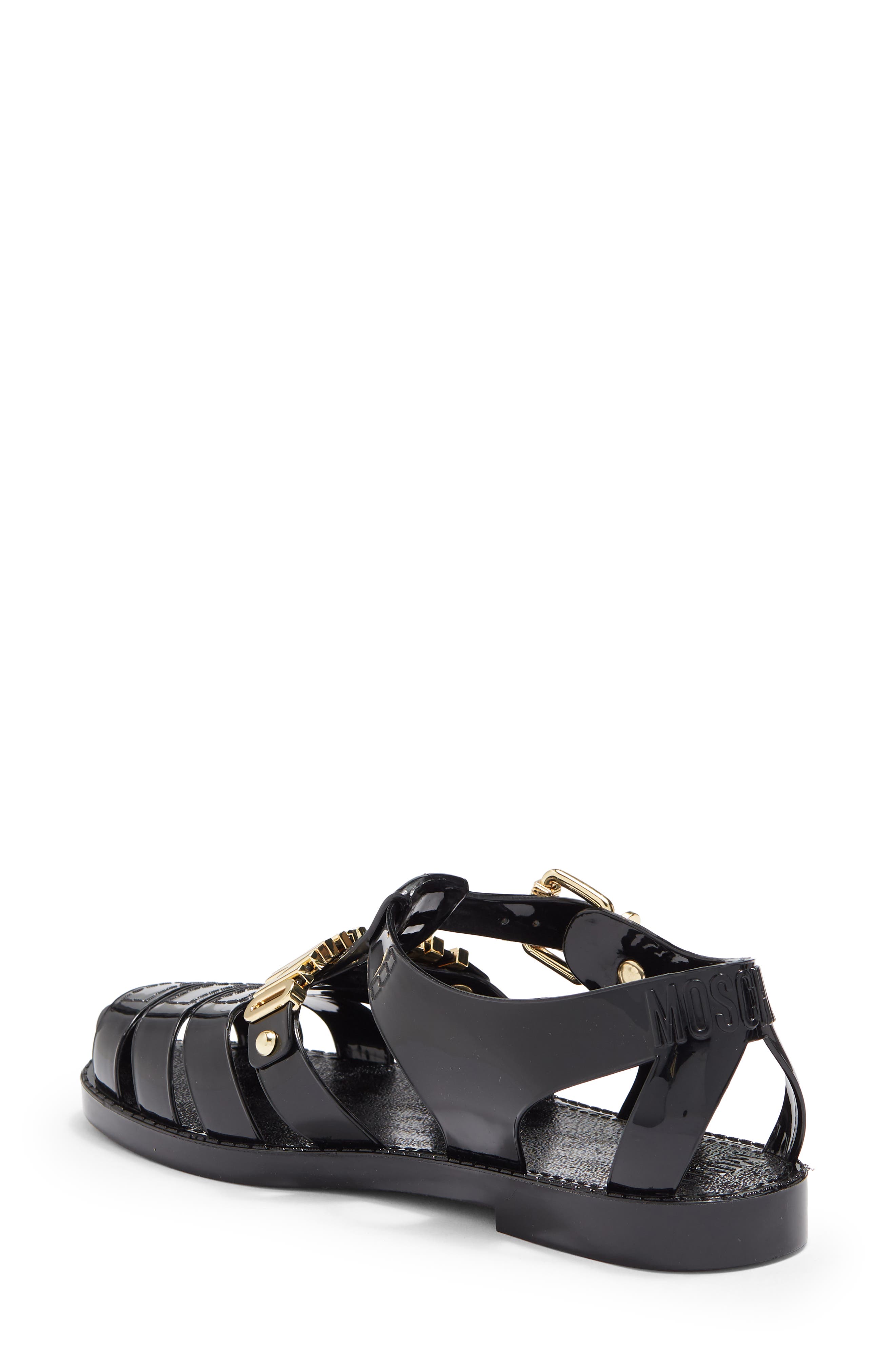 Moschino Logo Jelly Fisherman Sandal (Women) | Nordstromrack