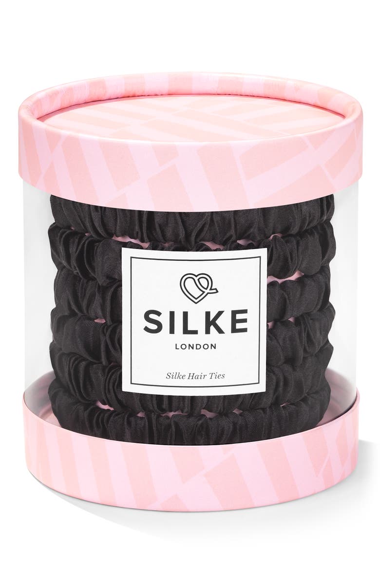 SILKE London Cleopatra Assorted 6-Pack Silk Hair Ties | Nordstrom