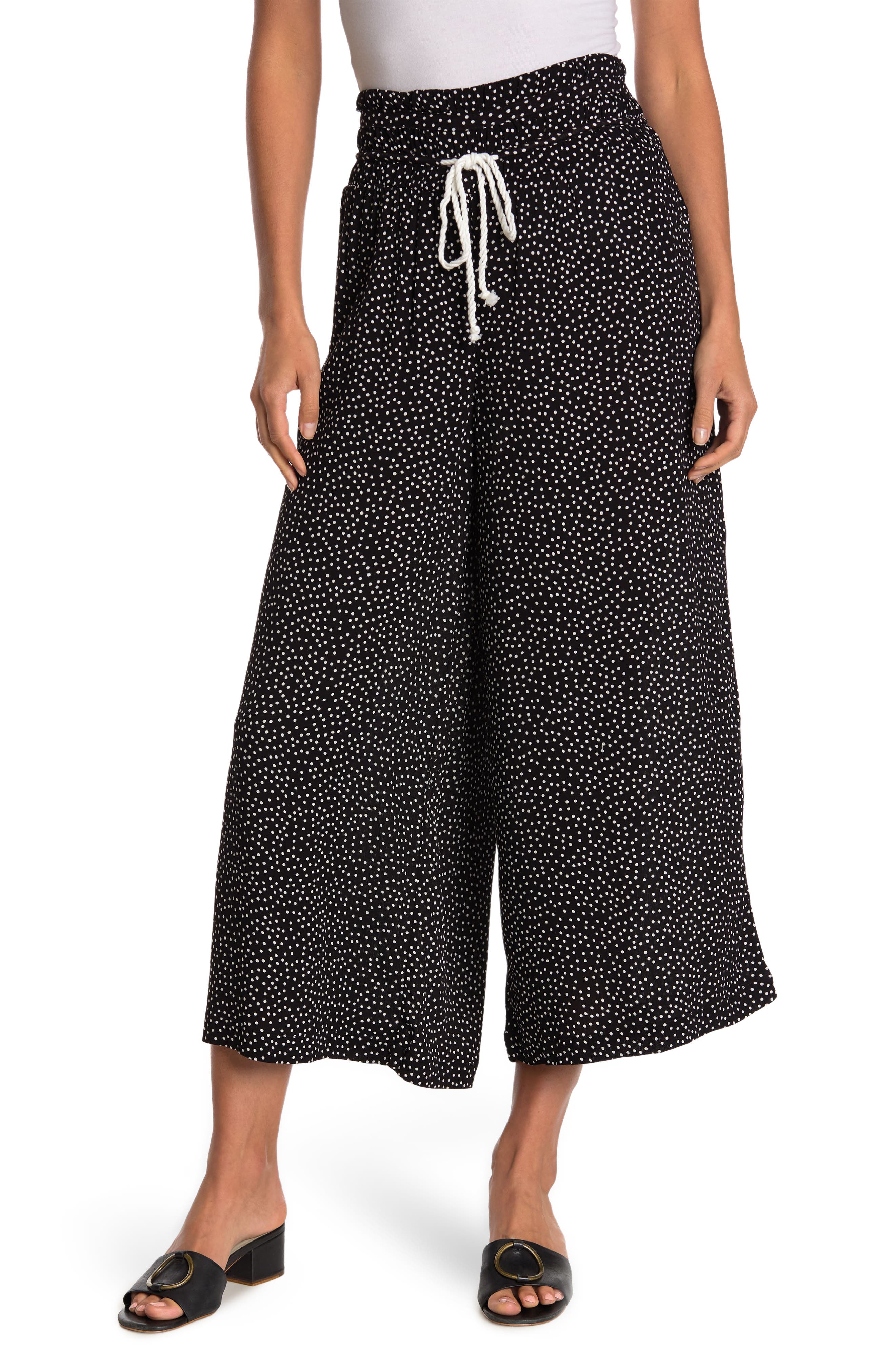 AMERICAN RAG Polka Dot Pull-On Pants | Nordstromrack
