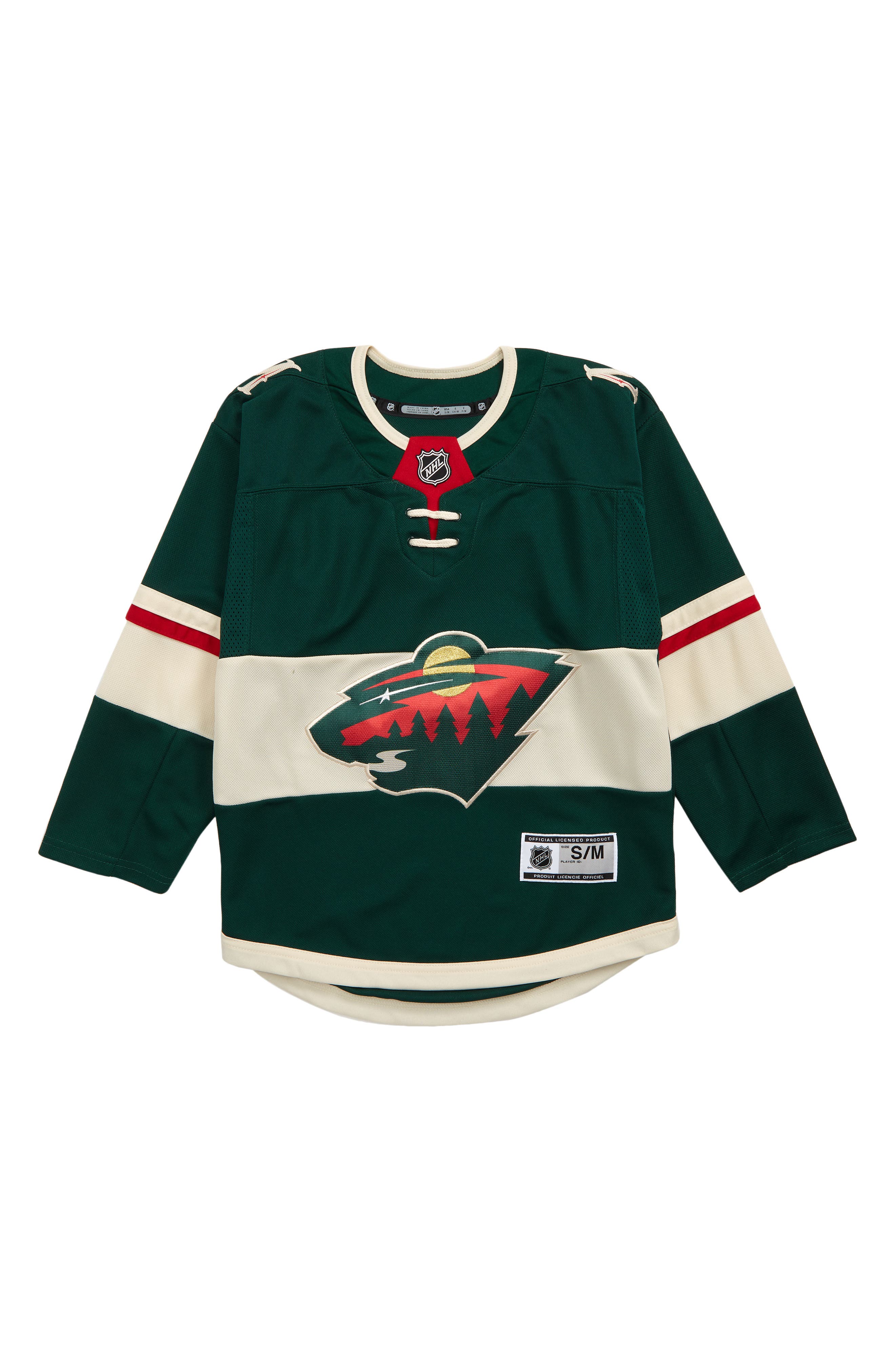 NHL Kids' Minnesota Wild Premier Home Jersey | Nordstrom