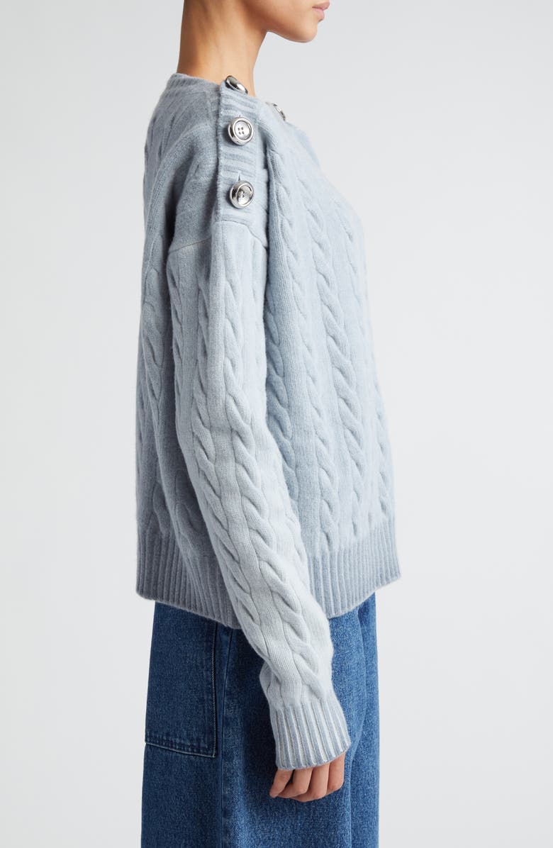 Meryll Rogge Cable Stitch Boat Neck Wool Sweater | Nordstromrack
