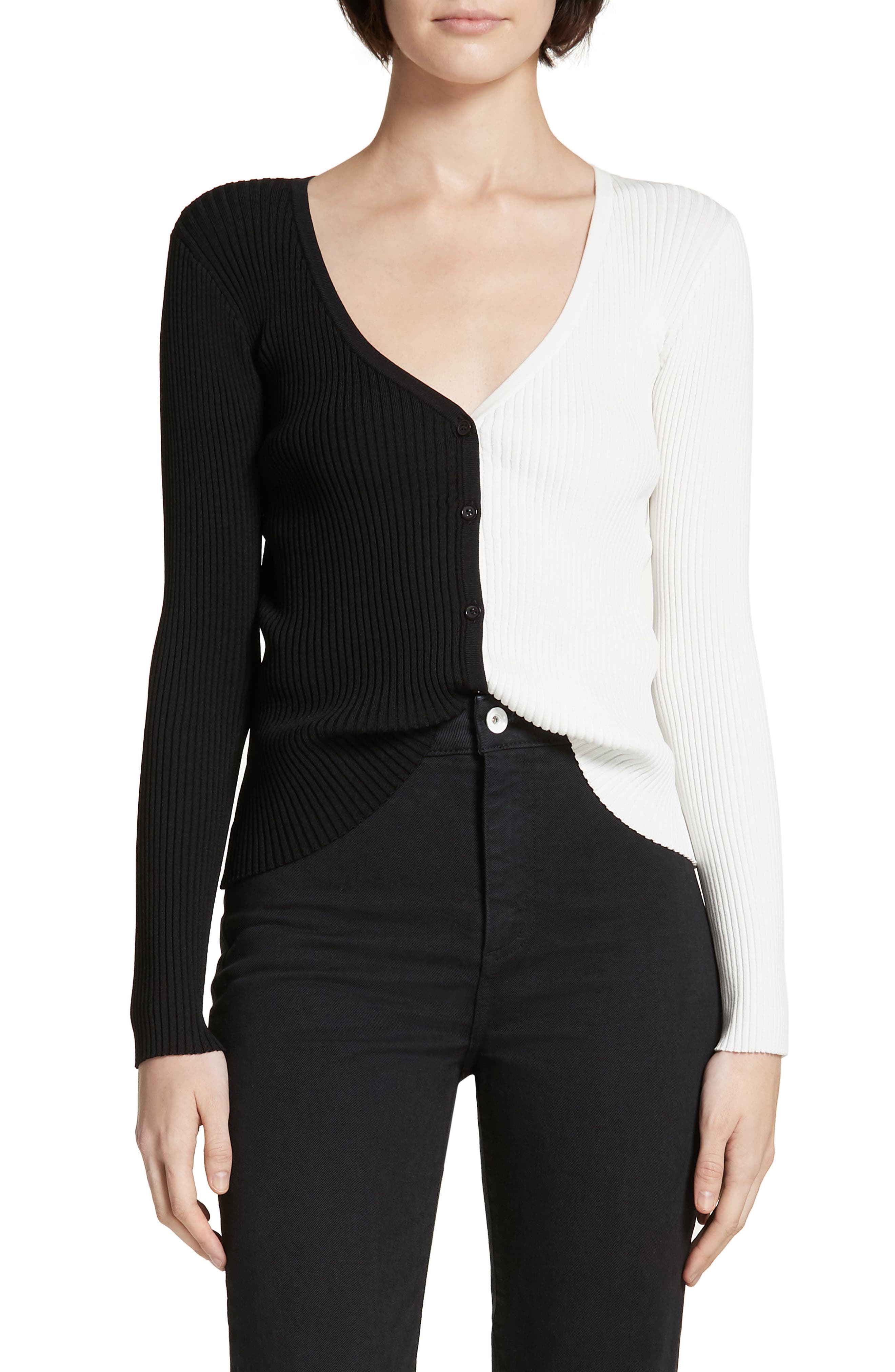 STAUD Cargo Colorblock Sweater (Women) | Nordstromrack