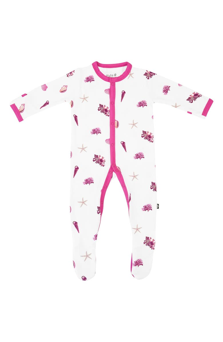Kyte BABY Raspberry Shell Snap Up Footie | Nordstromrack