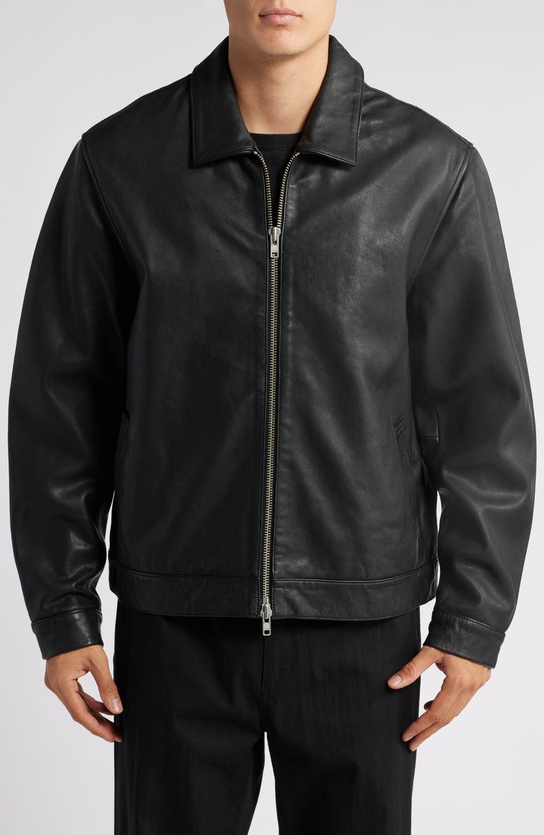 Wax London Kendal Leather Jacket | Nordstromrack