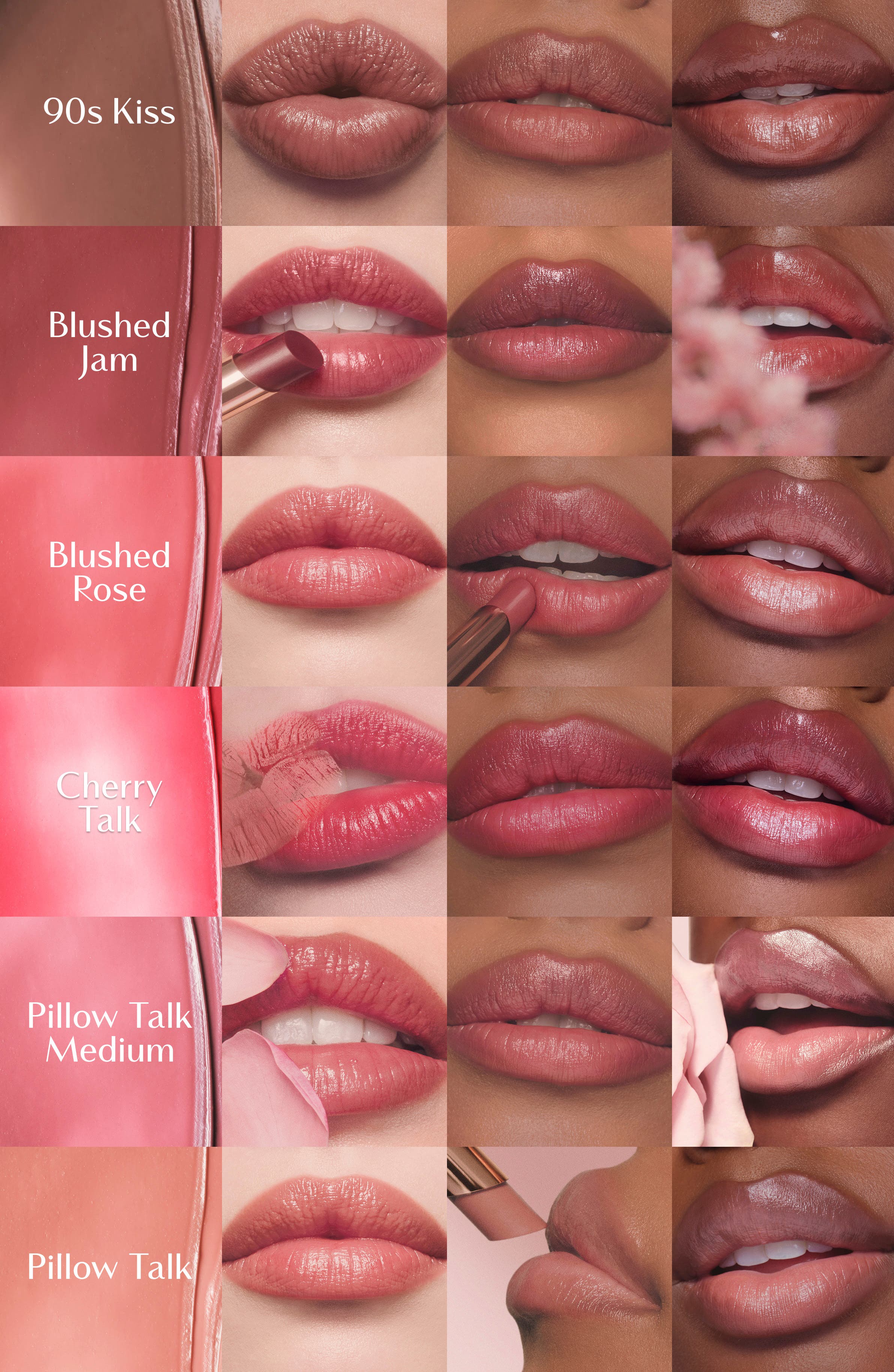 Charlotte Tilbury Pillow Talk Long Lasting Blush Balm Sheer Lip Tint ...