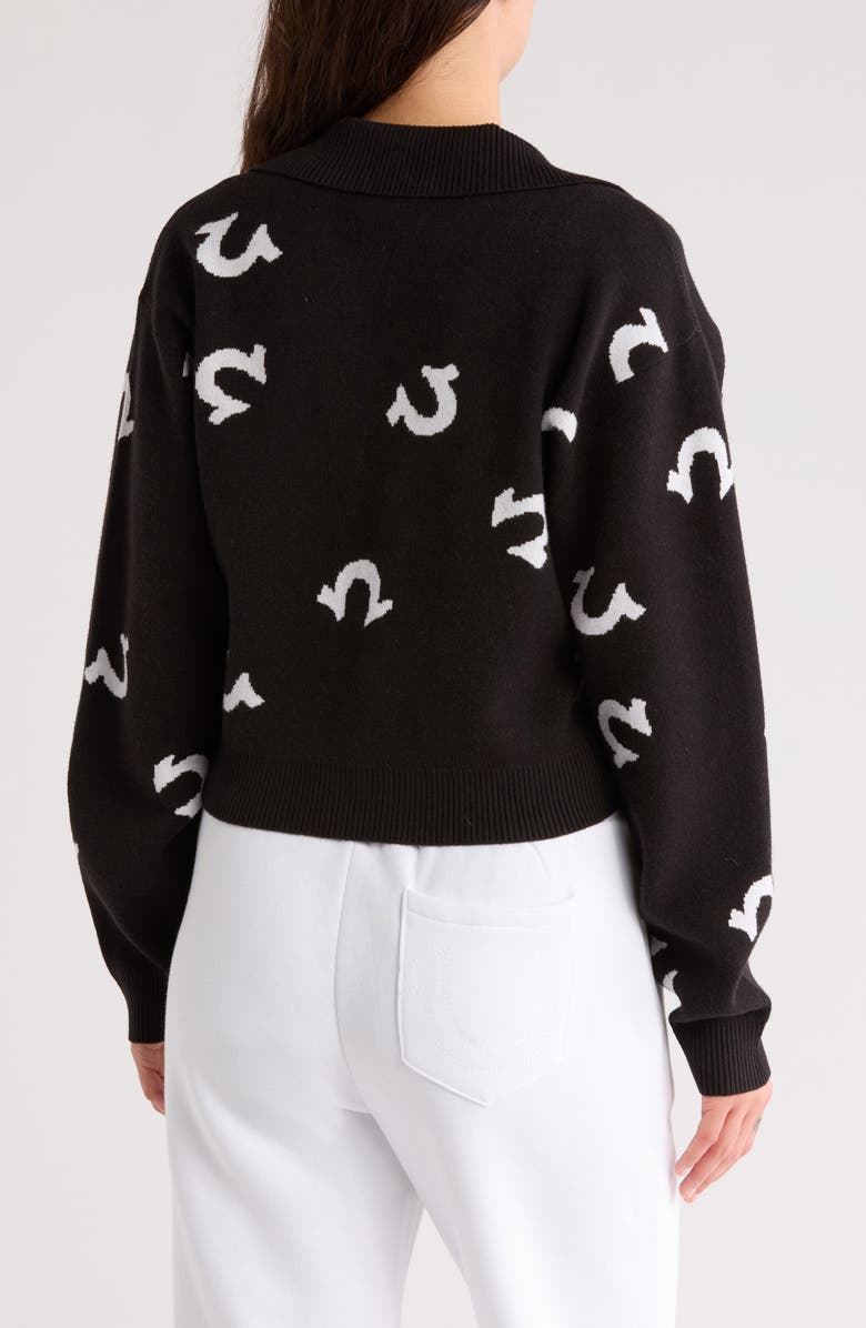 True Religion Johnny Collar Horseshoe Sweater | Nordstromrack