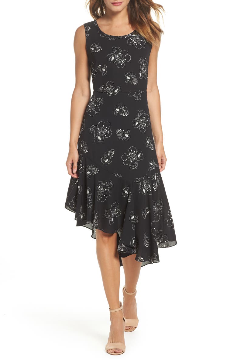KOBI HALPERIN Briana Asymmetrical Hem Dress | Nordstromrack