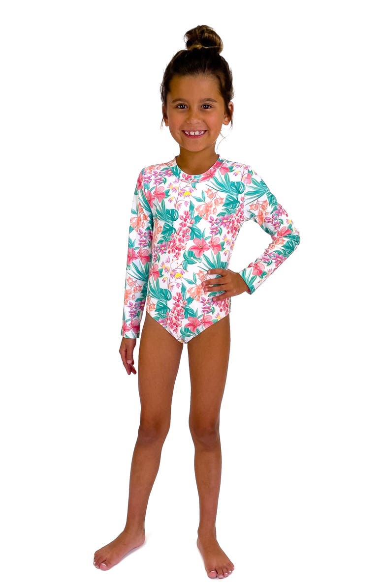 Feather 4 Arrow Kids' Wave Chaser Long Sleeve Rashguard One-Piece ...