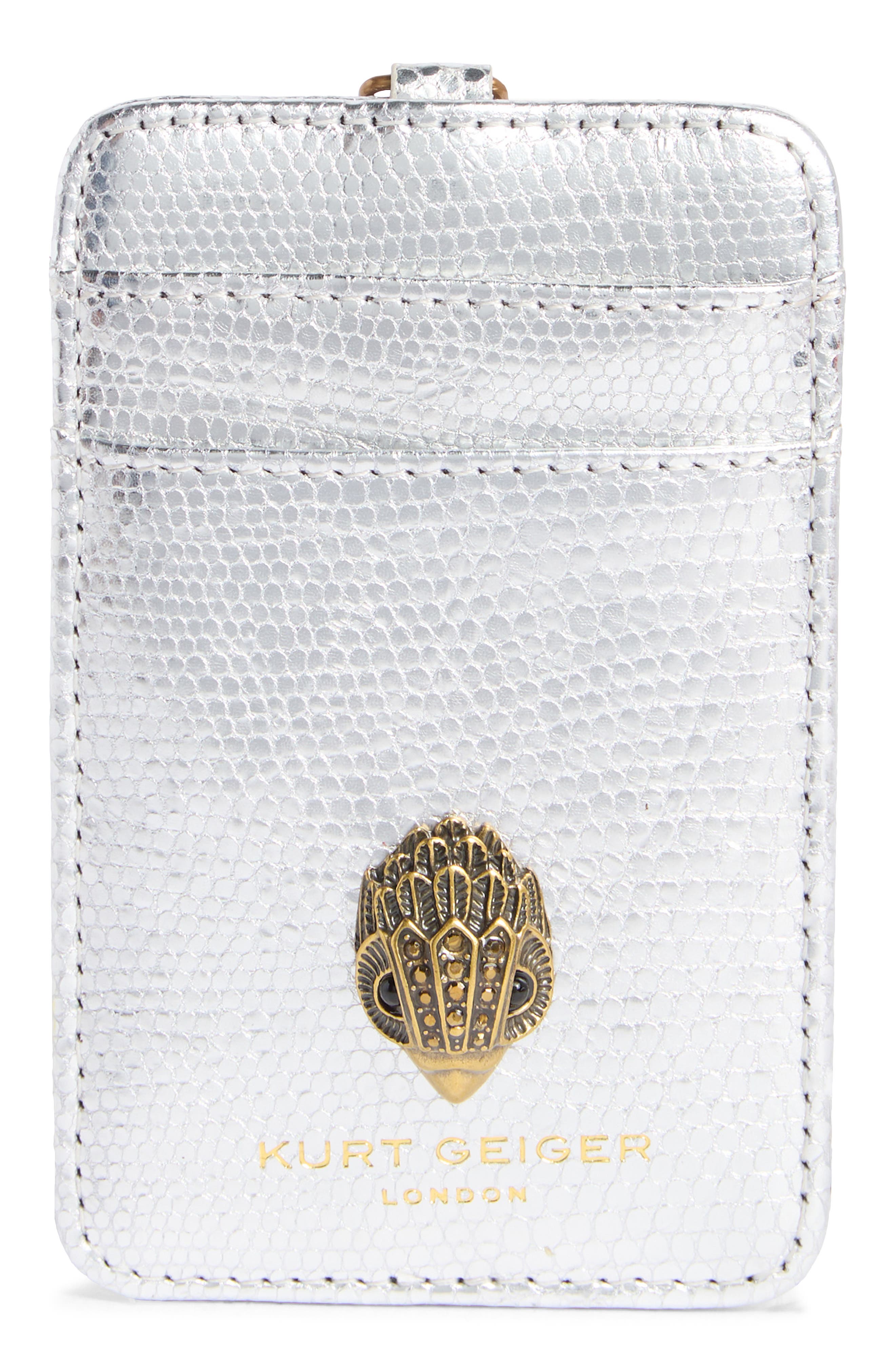 Kurt Geiger London Bond Lanyard Chain Card Wallet | Nordstromrack