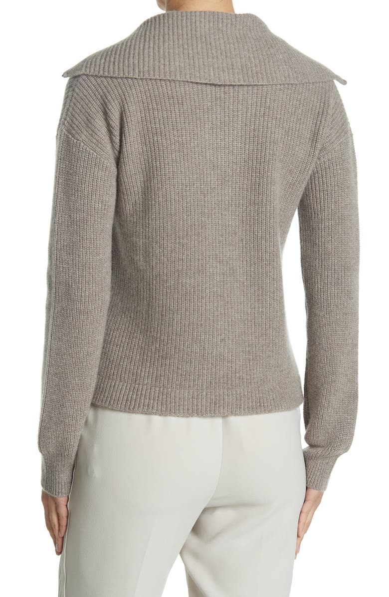 Kinross Zip Front Cropped Cashmere Cardigan | Nordstromrack
