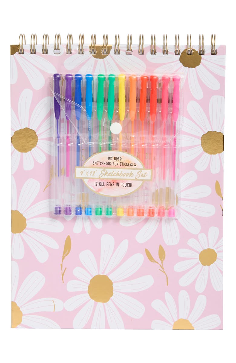 SIMPLE PLEASURES Sketchbook & Gel Pens Set | Nordstromrack