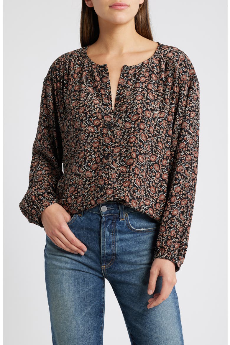 Treasure & Bond Easy Button-Up Shirt (Women) | Nordstromrack