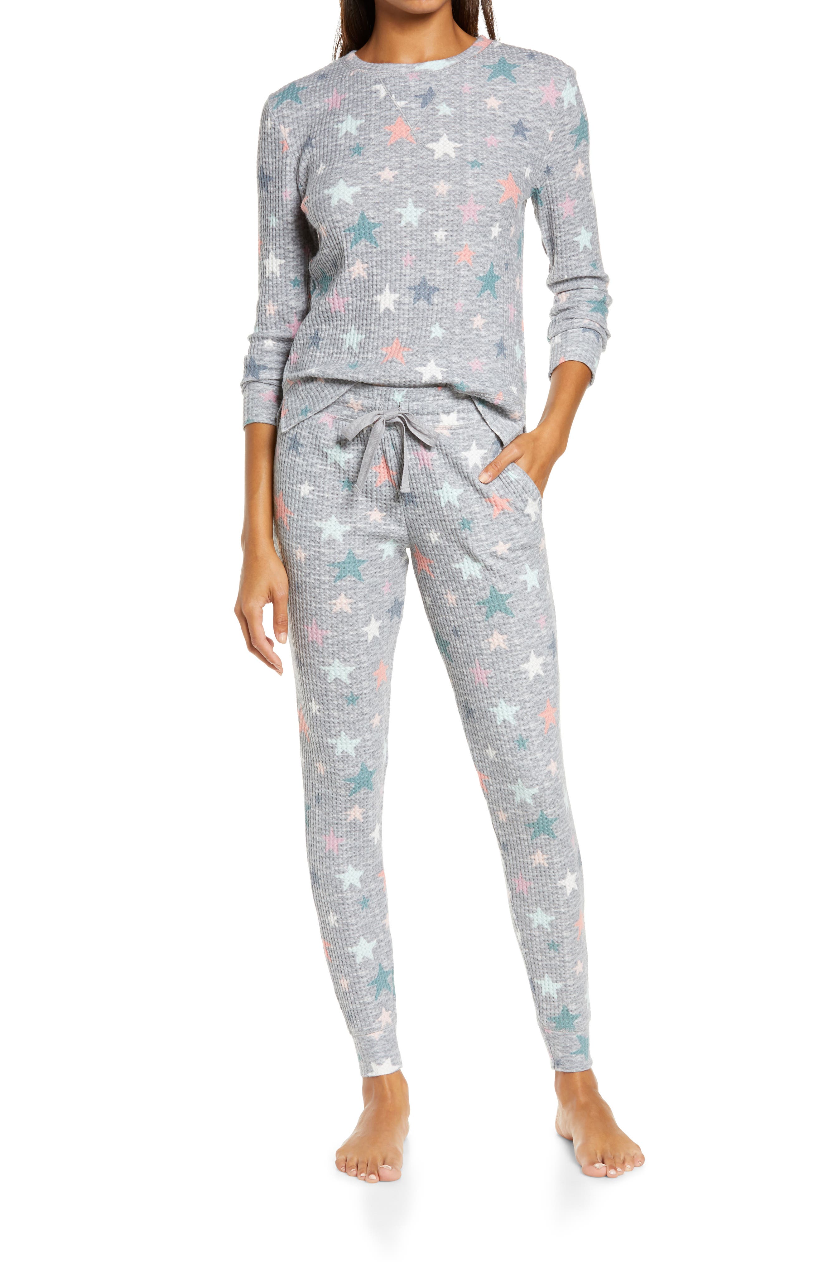 Emerson Road Waffle Knit Pajamas | Nordstrom