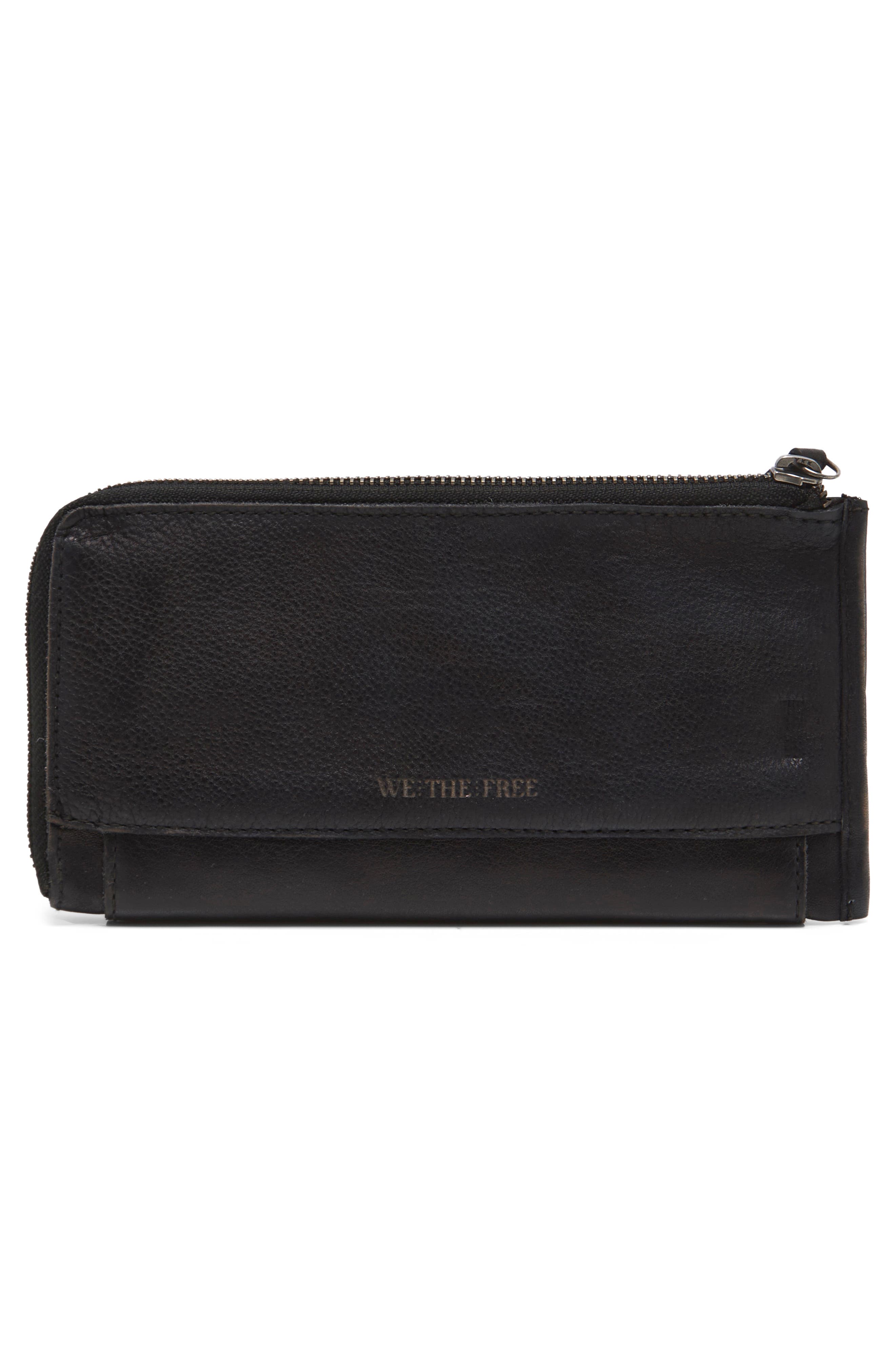 Free People We the Free Emerson Leather Wallet | Nordstrom