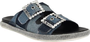 GUESS Funzya Slide Sandal (Women) | Nordstrom