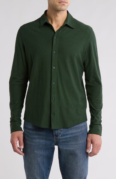 Men's Green Long Sleeve Button Down Shirts | Nordstrom Rack