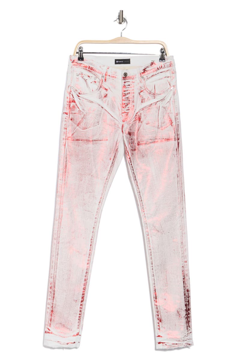 PURPLE BRAND X-Ray Washed Straight Leg Jeans | Nordstromrack