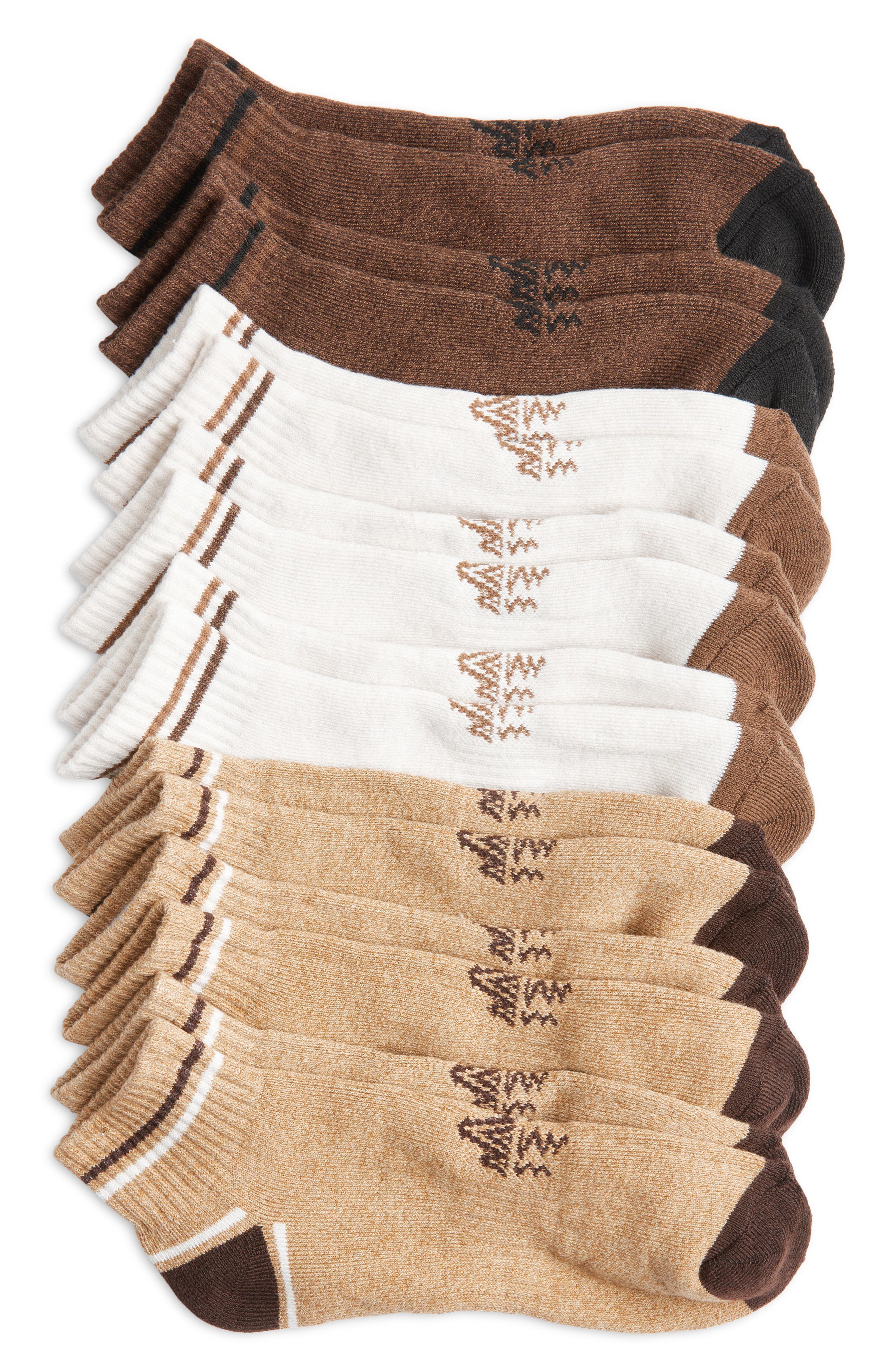 Rainforest Assorted 8-Pack Quarter Socks | Nordstromrack