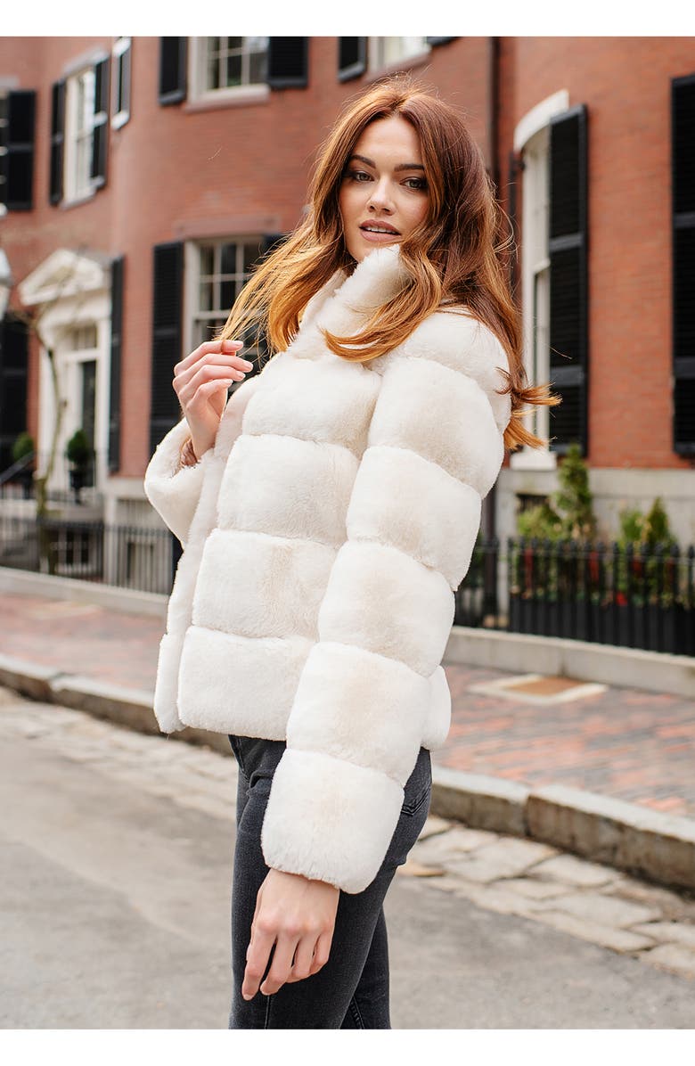 DONNA SALYERS FABULOUS FURS Posh Quilted Faux Fur Jacket | Nordstrom