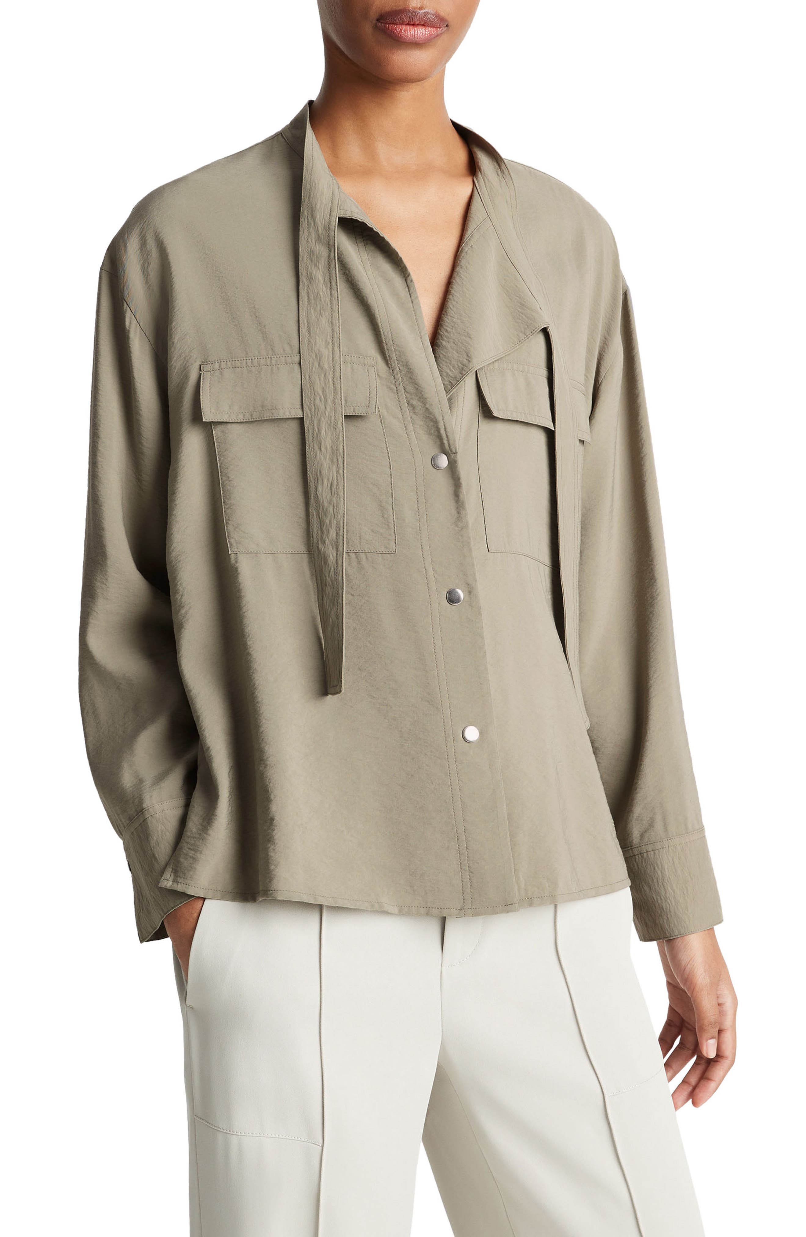 Vince Utility Snap Shirt | Nordstromrack