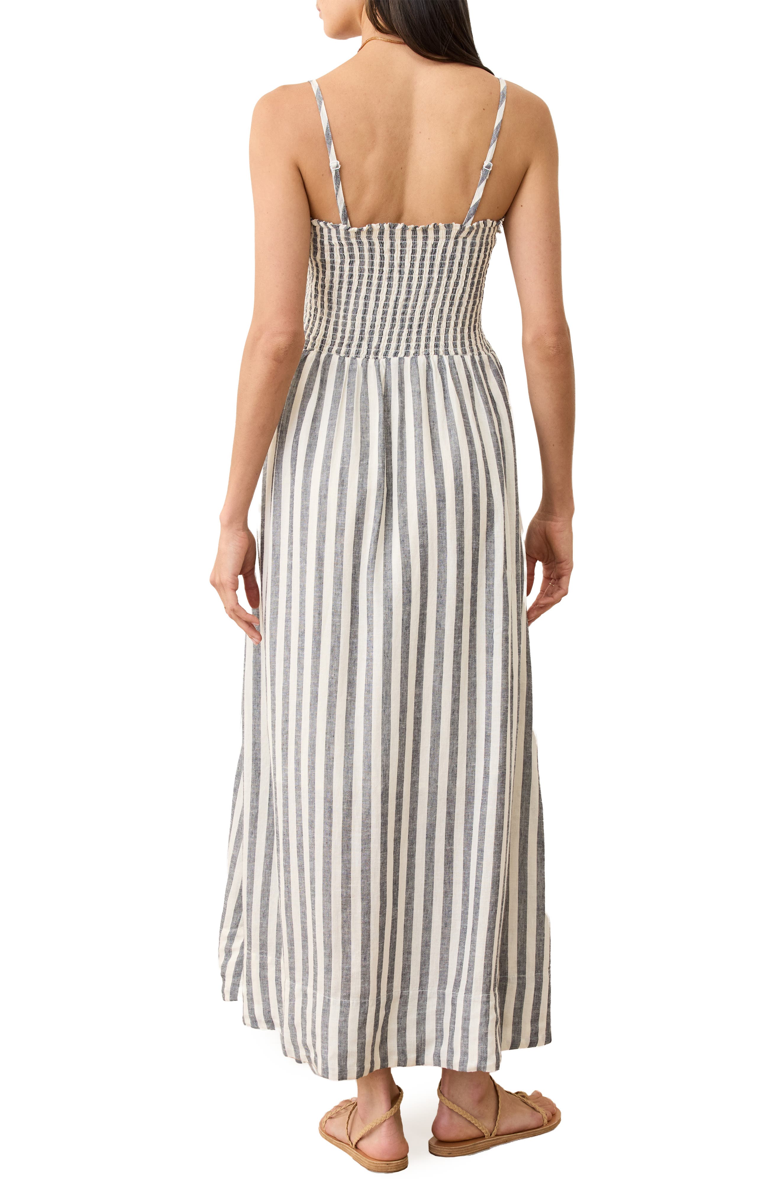 Marine Layer Stripe Smocked Sundress | Nordstrom