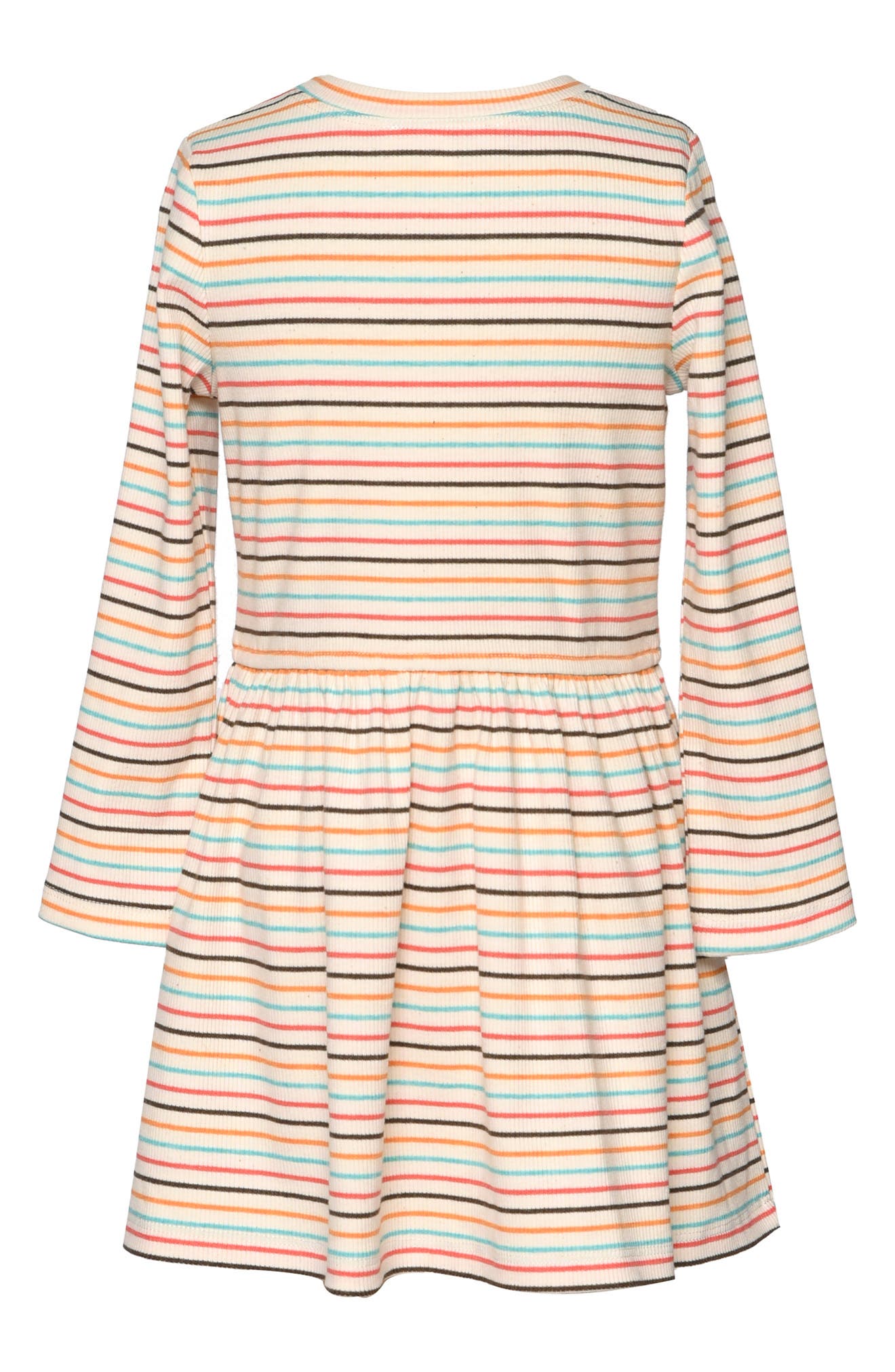 Baby Sara Kids' Faux Fur Daisy Patch Dress | Nordstromrack