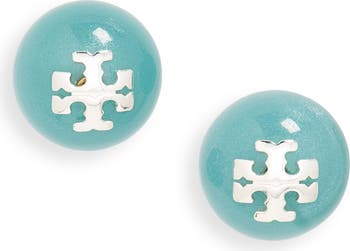 Tory Burch Stacked-T Logo Stud Earrings | Nordstrom