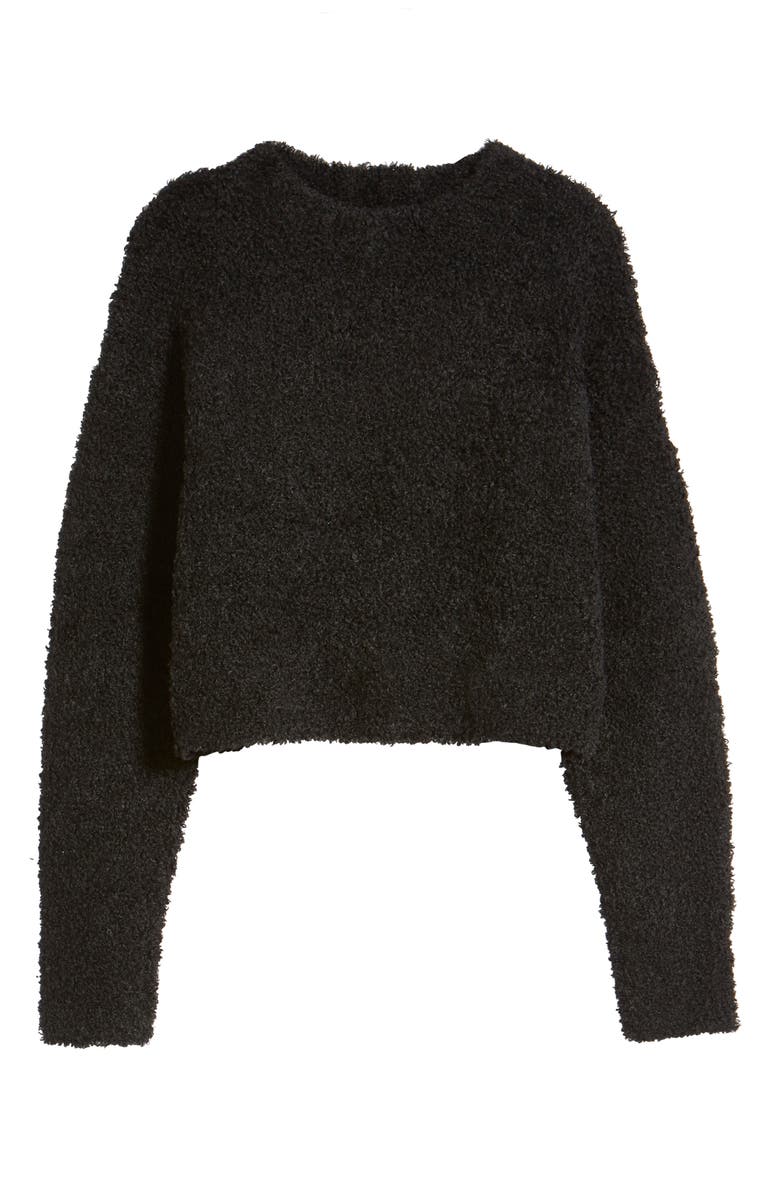 Halogen® Crop Bouclé Sweater | Nordstrom